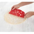 Talisman Designs 10-Inch Round Plastic Dough Pie Top Cutter, Pie Crust ...