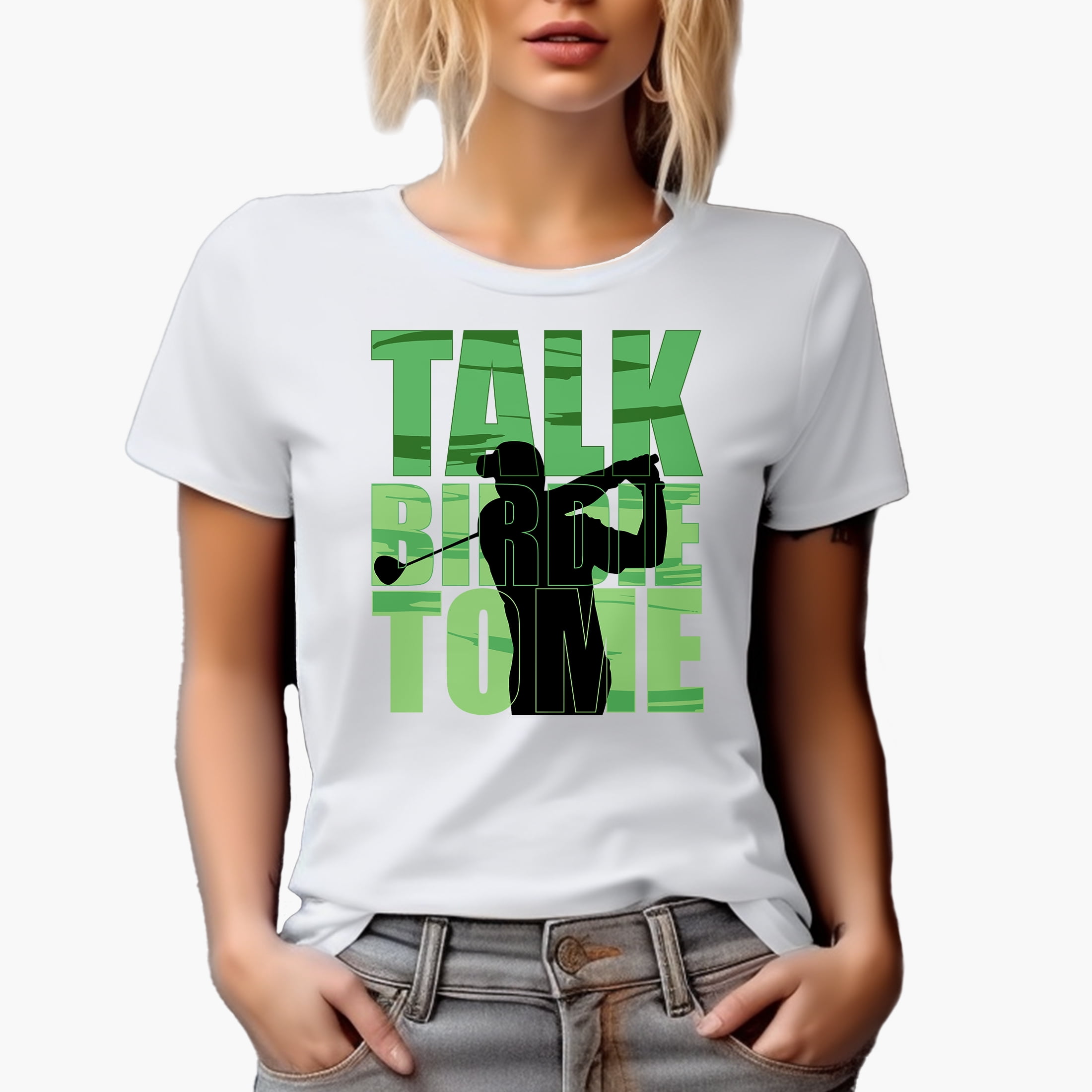 Talk Birdie to Me, Under Par Pun, Golf Player, Golfing or Golfer Themed ...