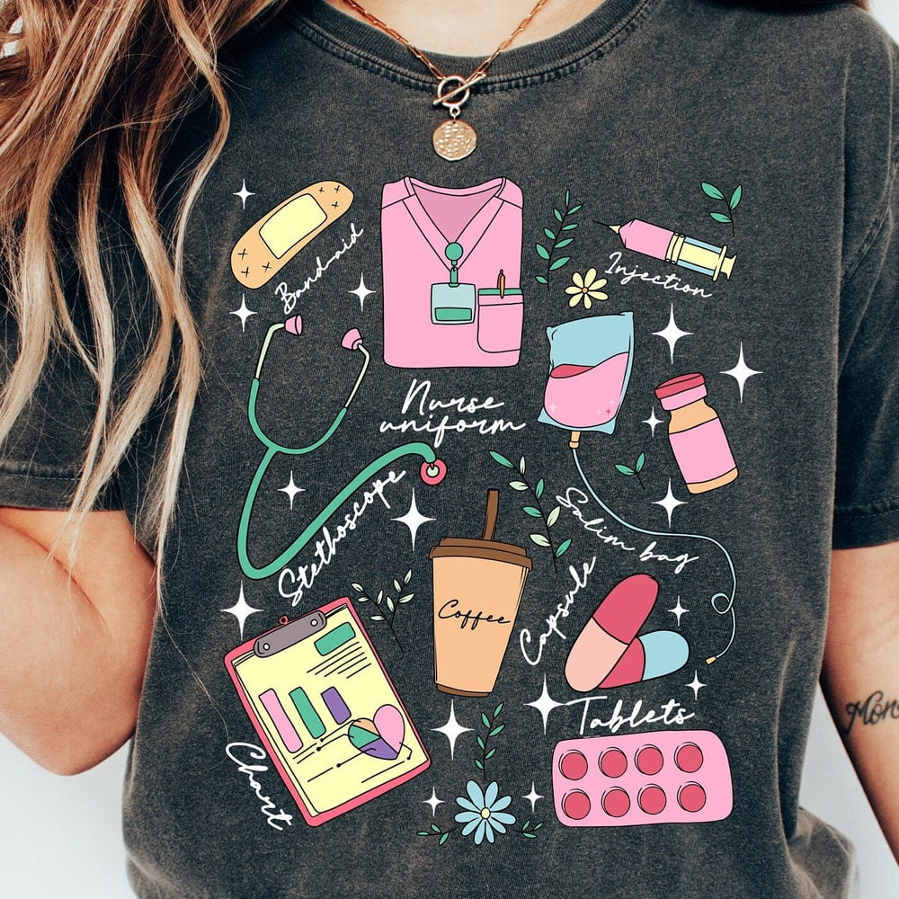 Can'T Talk Right Now Doing Nurse Shirt, Retro Nurse Shirt, Nurse Stuff ...