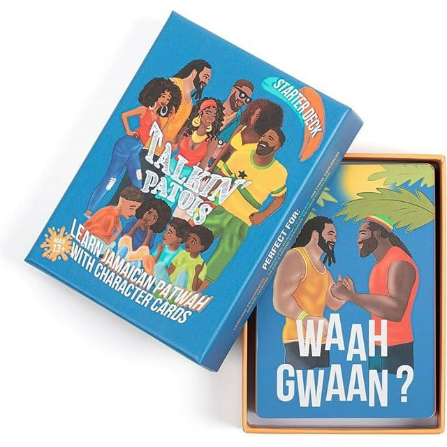 Talkin' Patois Starter Deck Flashcards | Learn Jamaican Patwah with ...