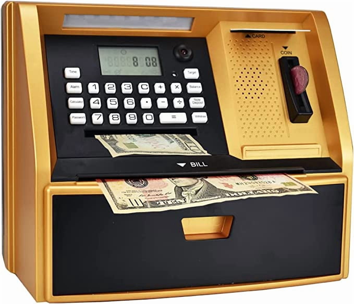 Talking ATM Savings Bank, Digital Piggy Bank, ATM Money Coins Machine ...