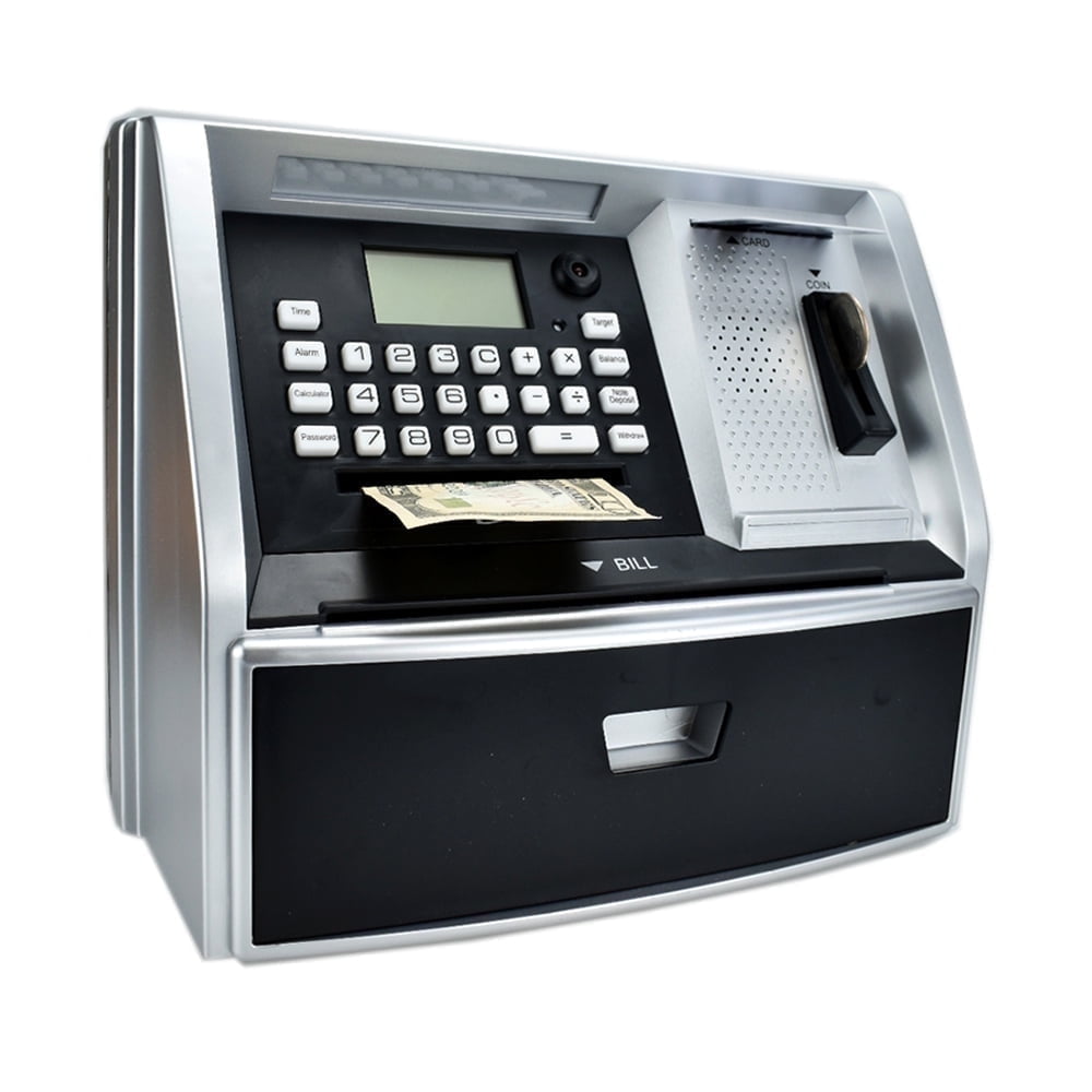 Talking ATM Savings Bank, Digital Piggy Bank, ATM Money Coins Machine ...