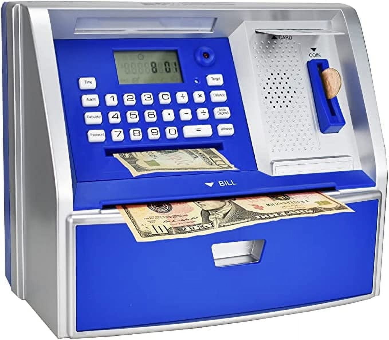 Talking ATM Savings Bank, Digital Piggy Bank, ATM Money Coins Machine ...