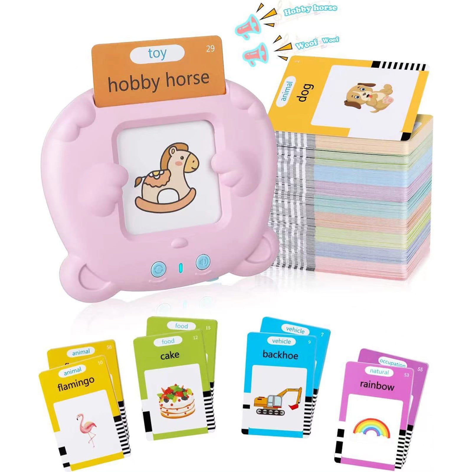 Talking Flash Cards Educational Toys, Talking Flashcards Learning Toys ...