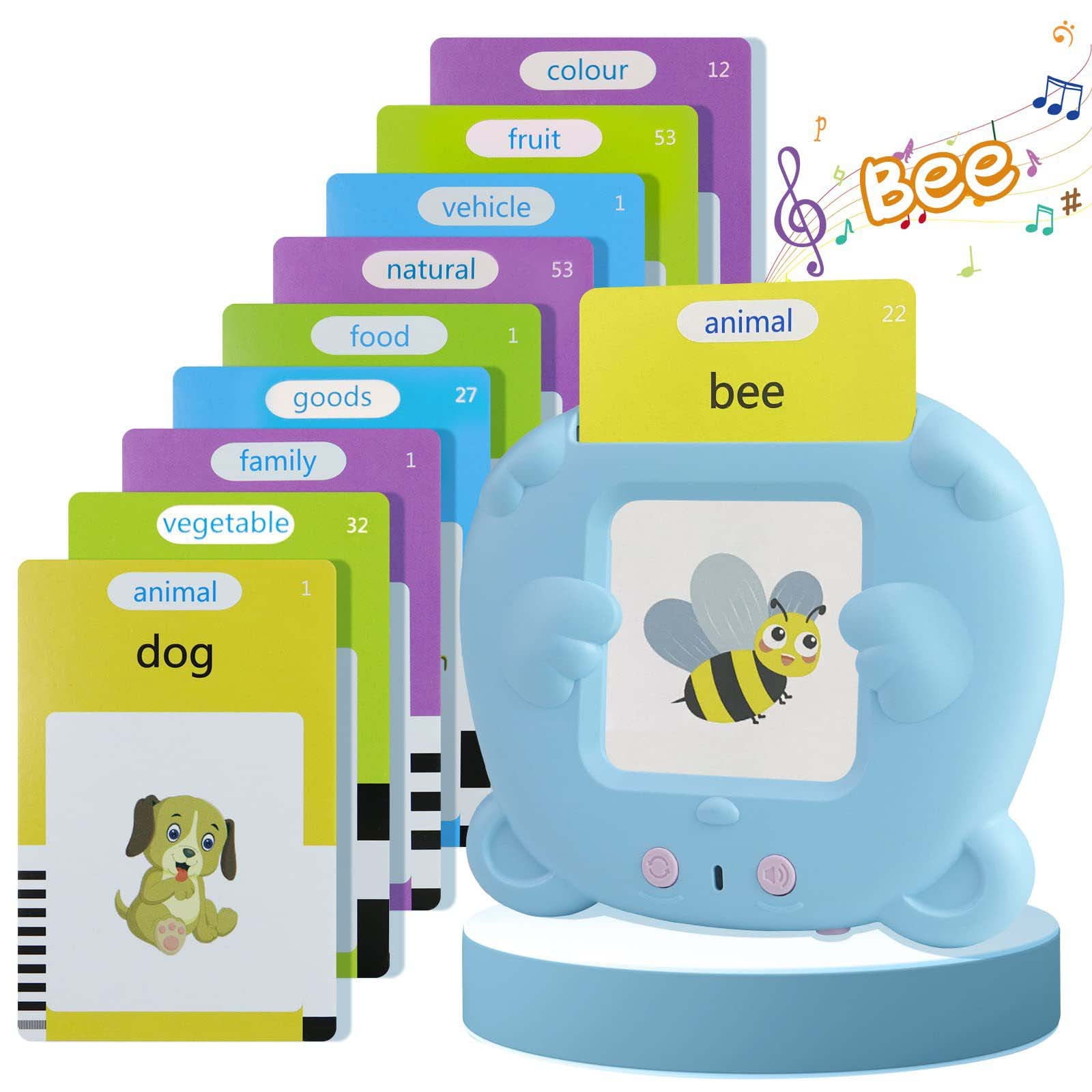 Talking Flash Cards Educational Toys, Talking Flashcards Learning Toys ...