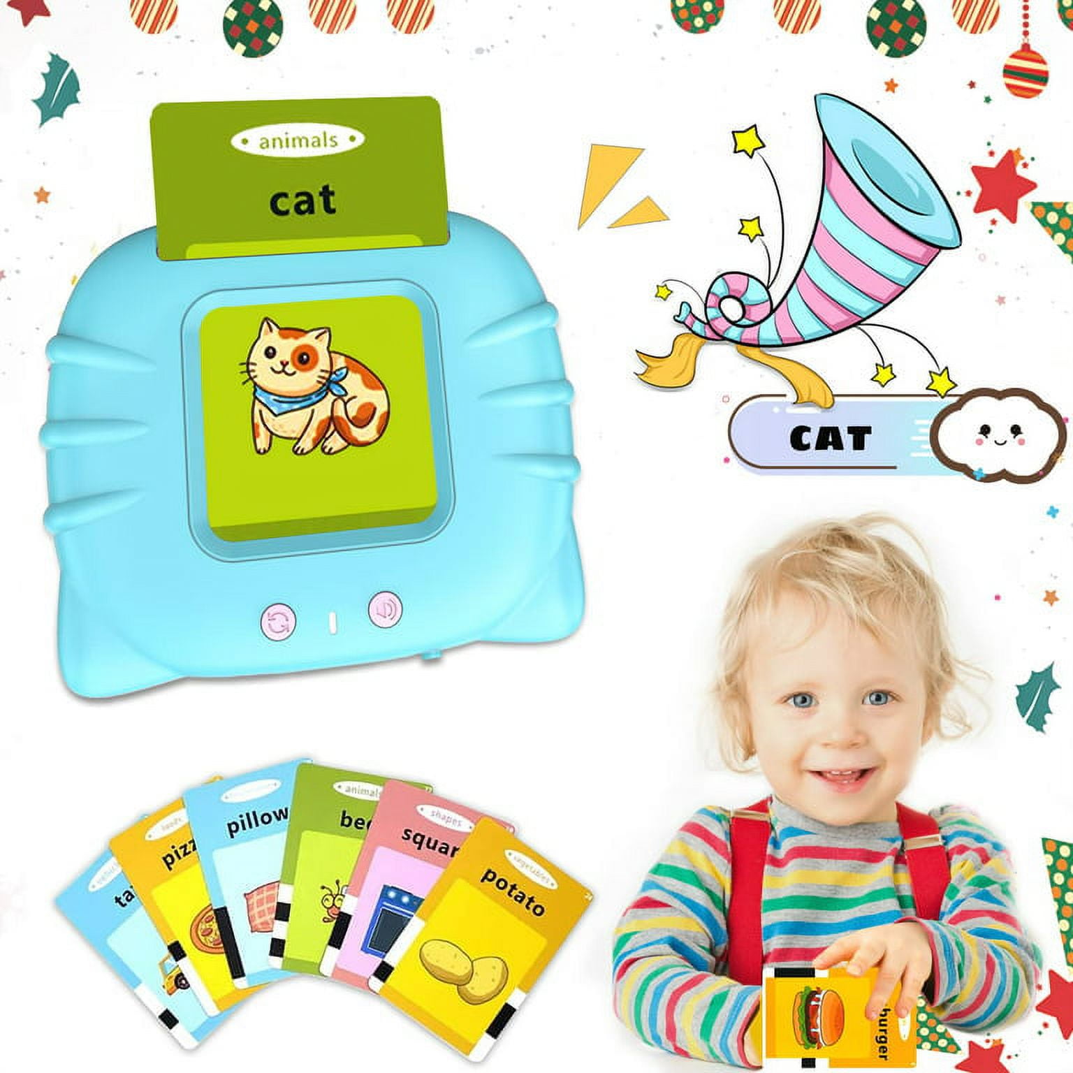 Talking Flash Cards Educational Toys - Talking Flashcards Learning Toys ...