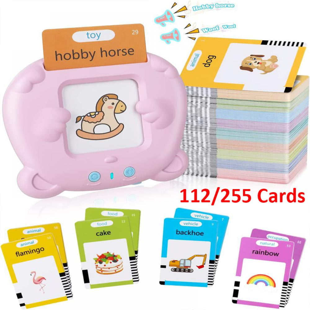 Talking Flash Cards For Toddlers Preschool Words Learning Cards Toy For ...