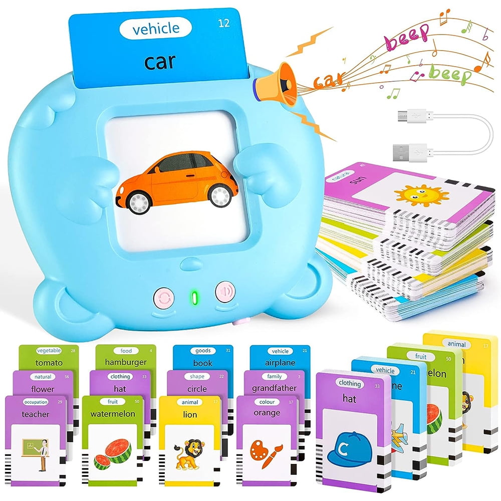 Walmart Kids Alphabet Early Learning Toy - Talking Flash Cards, 224 ...