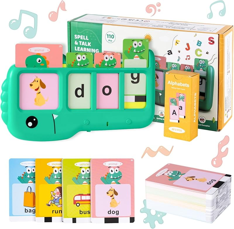 Talking Flash Cards for Toddlers 2-8:Alphabet Learning & Spelling Games ...