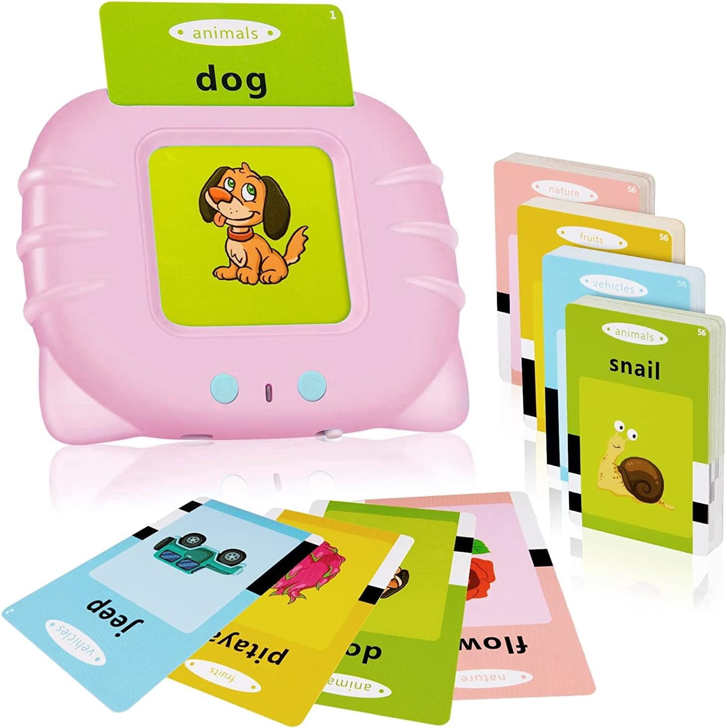 Talking Flash Cards with 224 Sight Words, Montessori Educational ...