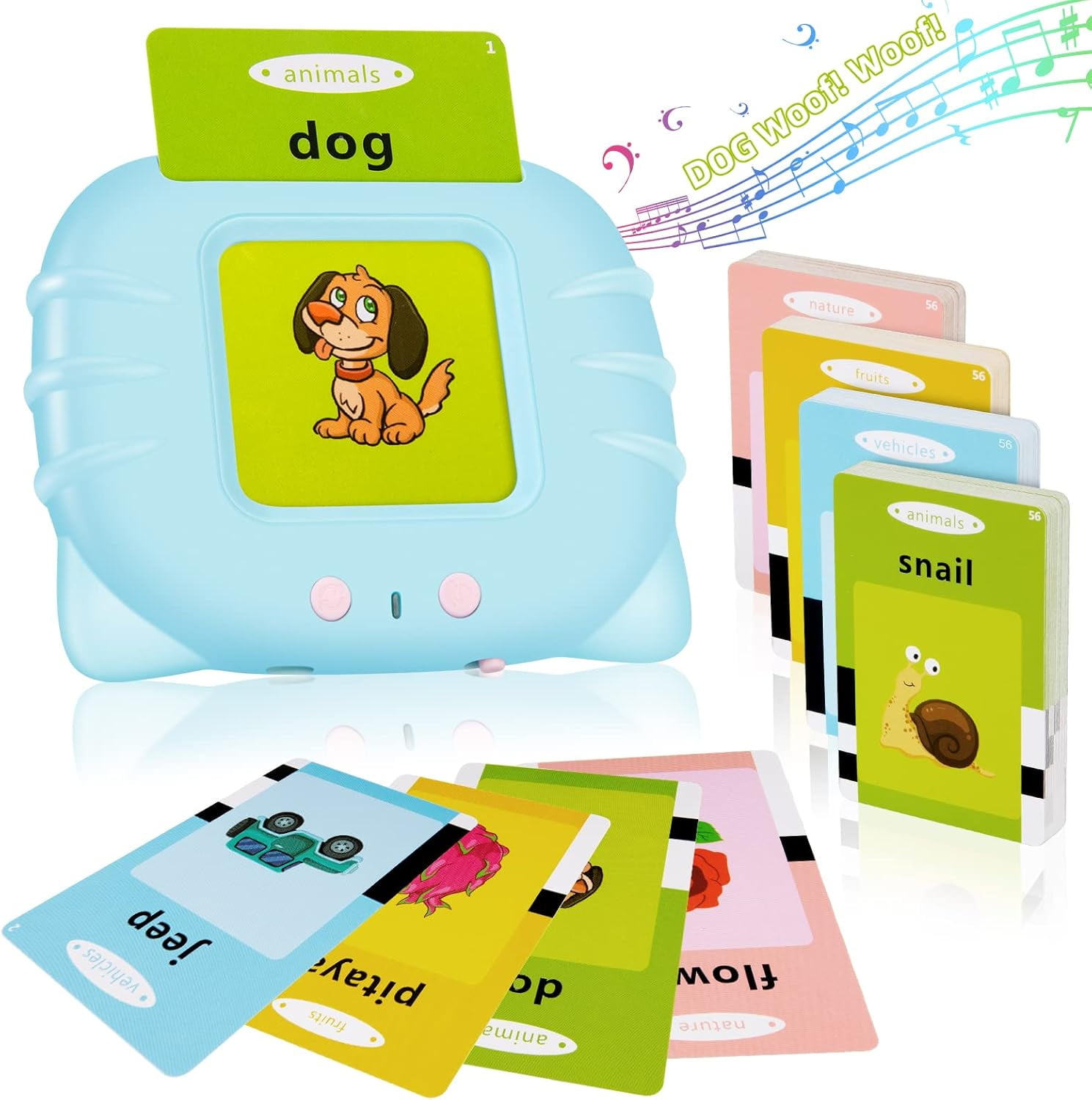 Talking Flash Cards with 224 Sight Words,Speech Therapy Toys,Montessori ...