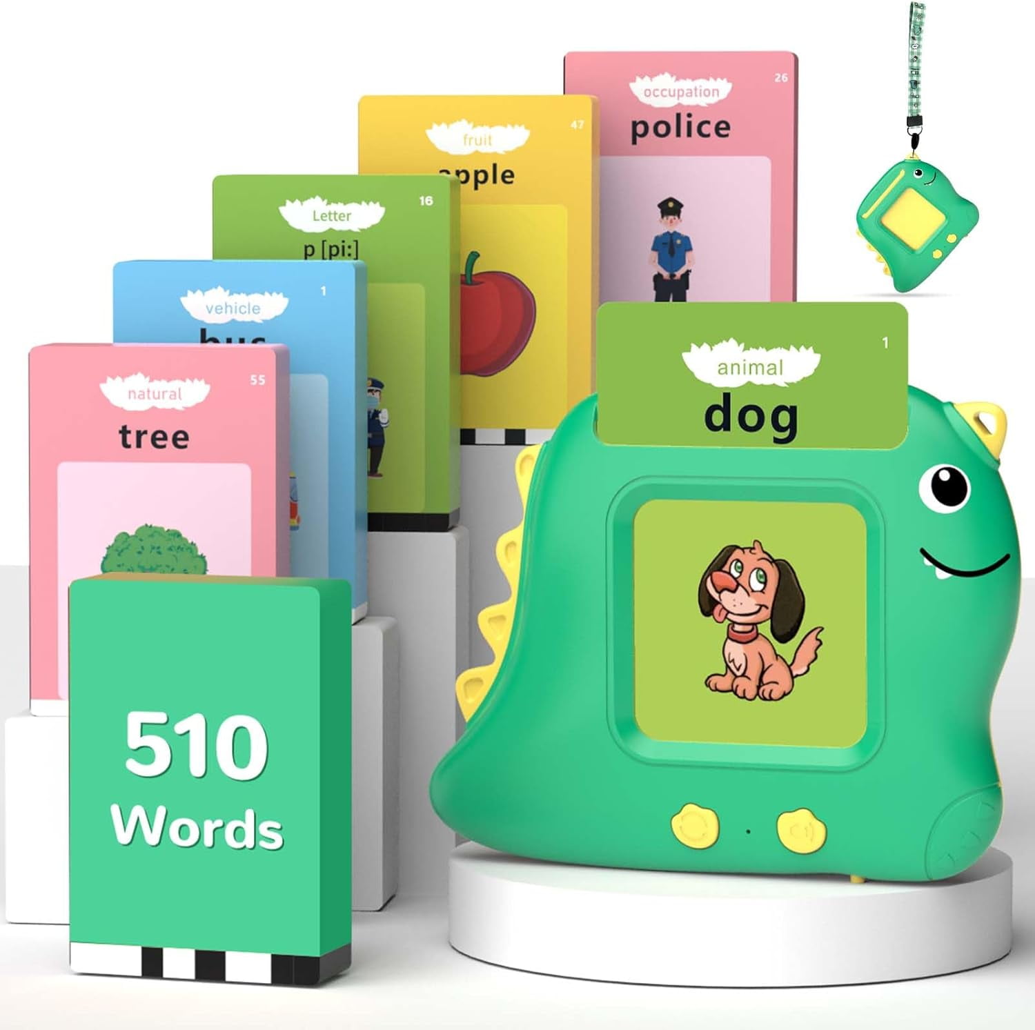 Talking Flash Cards with Sight Words, Montessori Learning Toys, Sensory ...