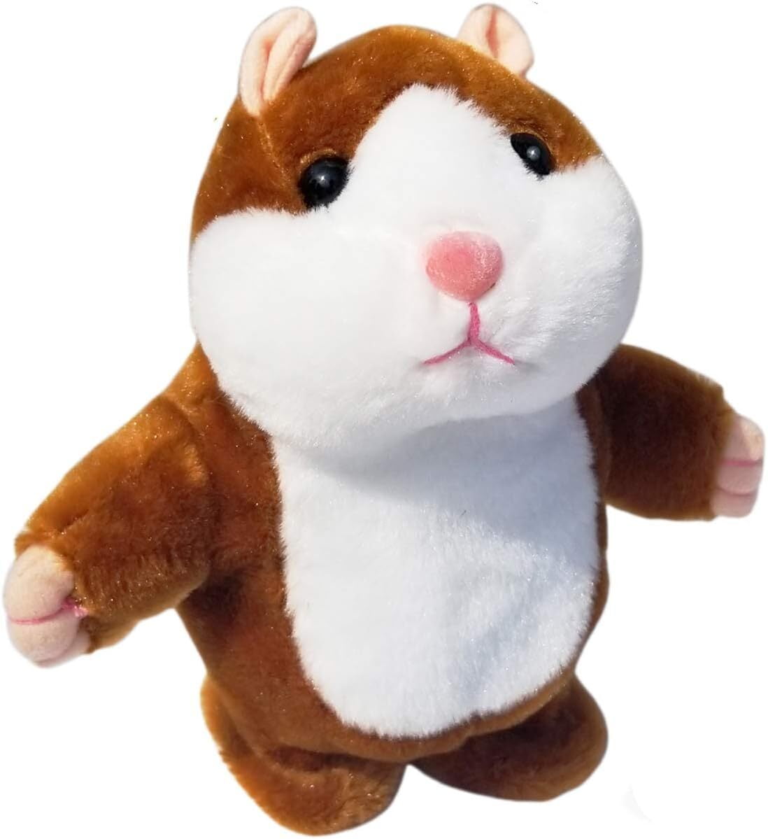 Talking Hamster Mouse Toy - Repeats What You Say and Can Walk ...
