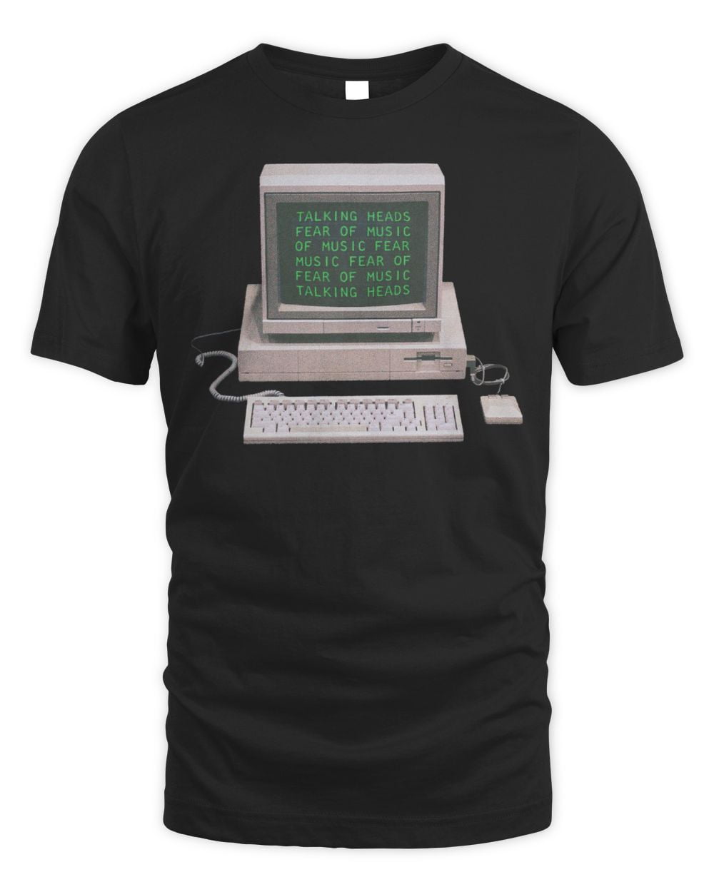 Talking Heads Merch Fear of Music Computer Shirt - Walmart.com