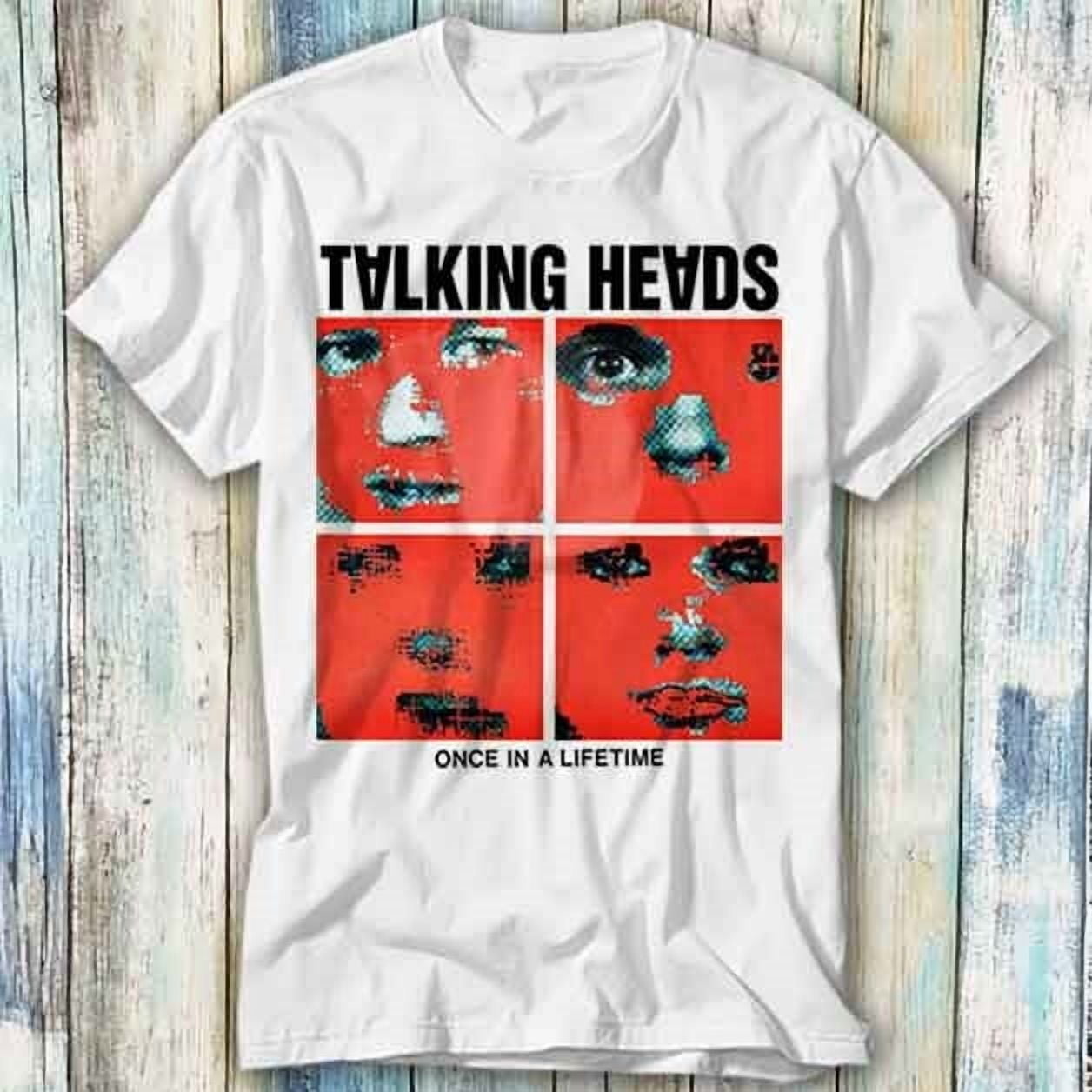 Talking Heads Once In A Lifetime Music Band T Shirt Meme Gift Top Tee ...