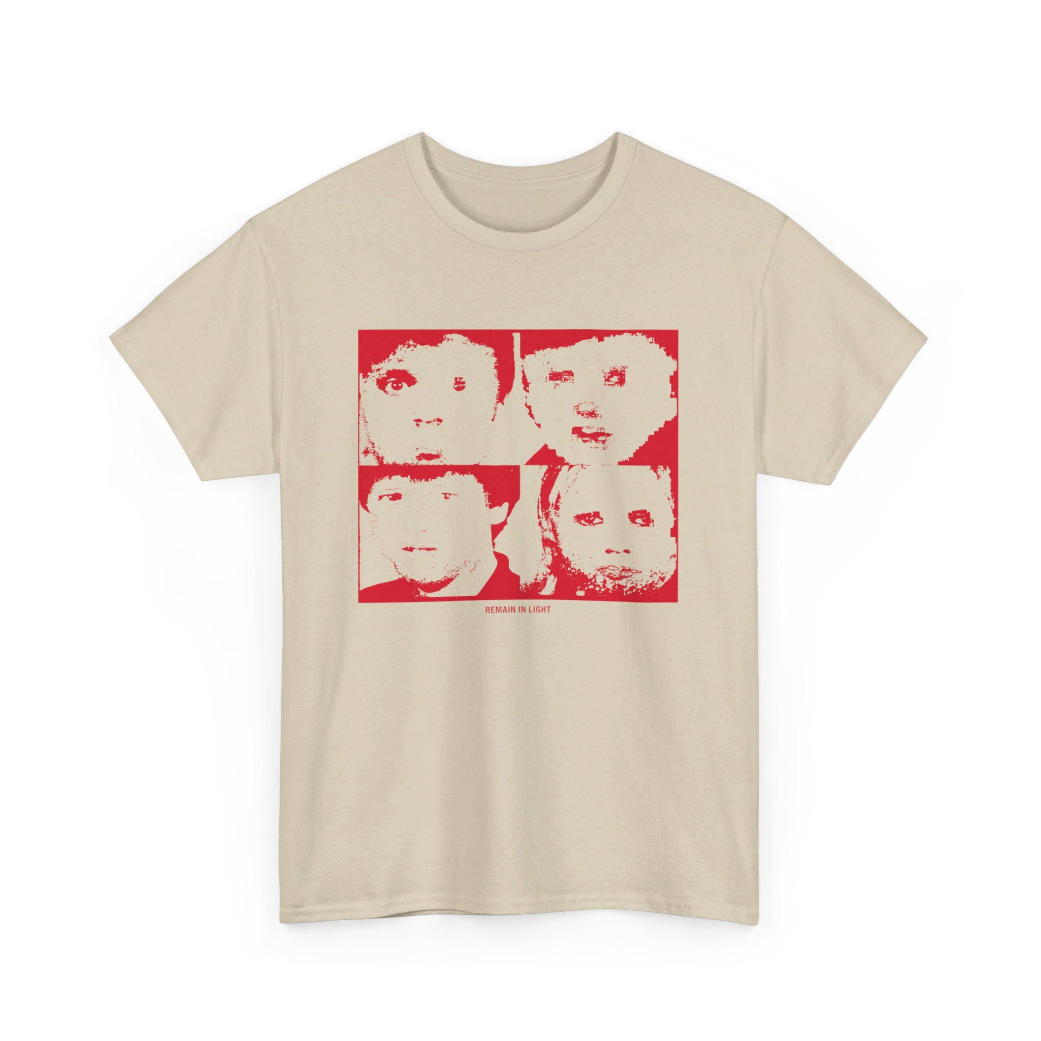 Talking Heads T-Shirt, Remain In Light, Unisex, 7 Colorways Shirt, Size ...