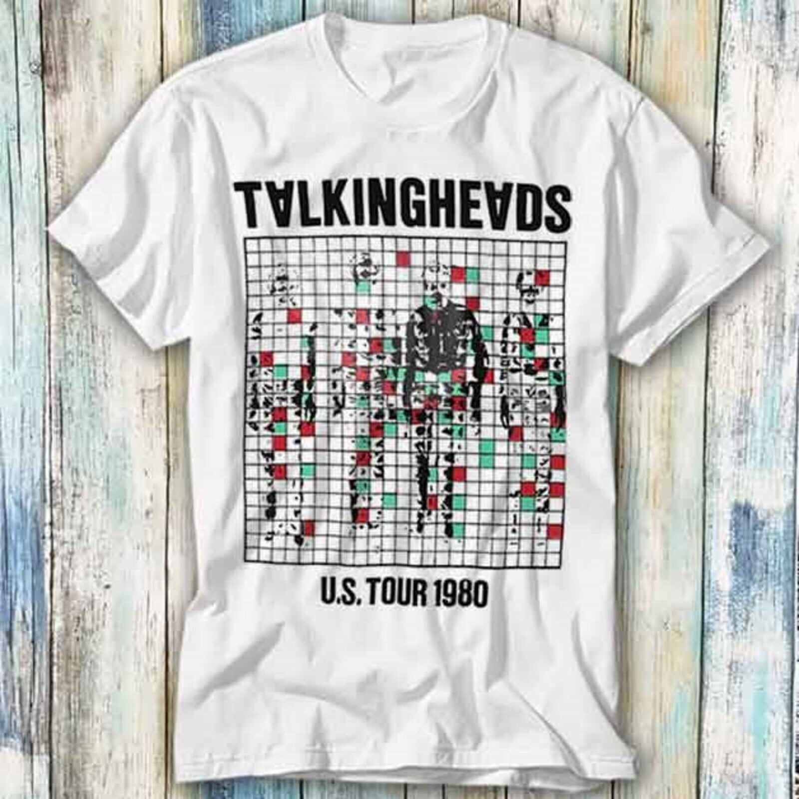 Talking Heads US Tour 1980 Punk Rock T Shirt Meme Gift Funny Top Tee Style Unise - Walmart.com