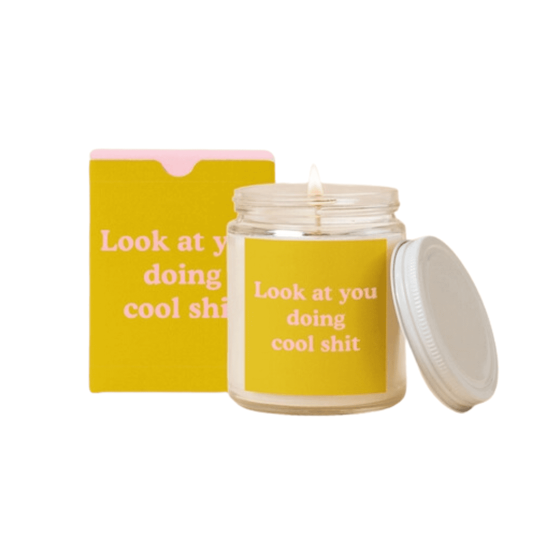 Talking Out Of Turn Look At You Making Moves Candle - Walmart.com