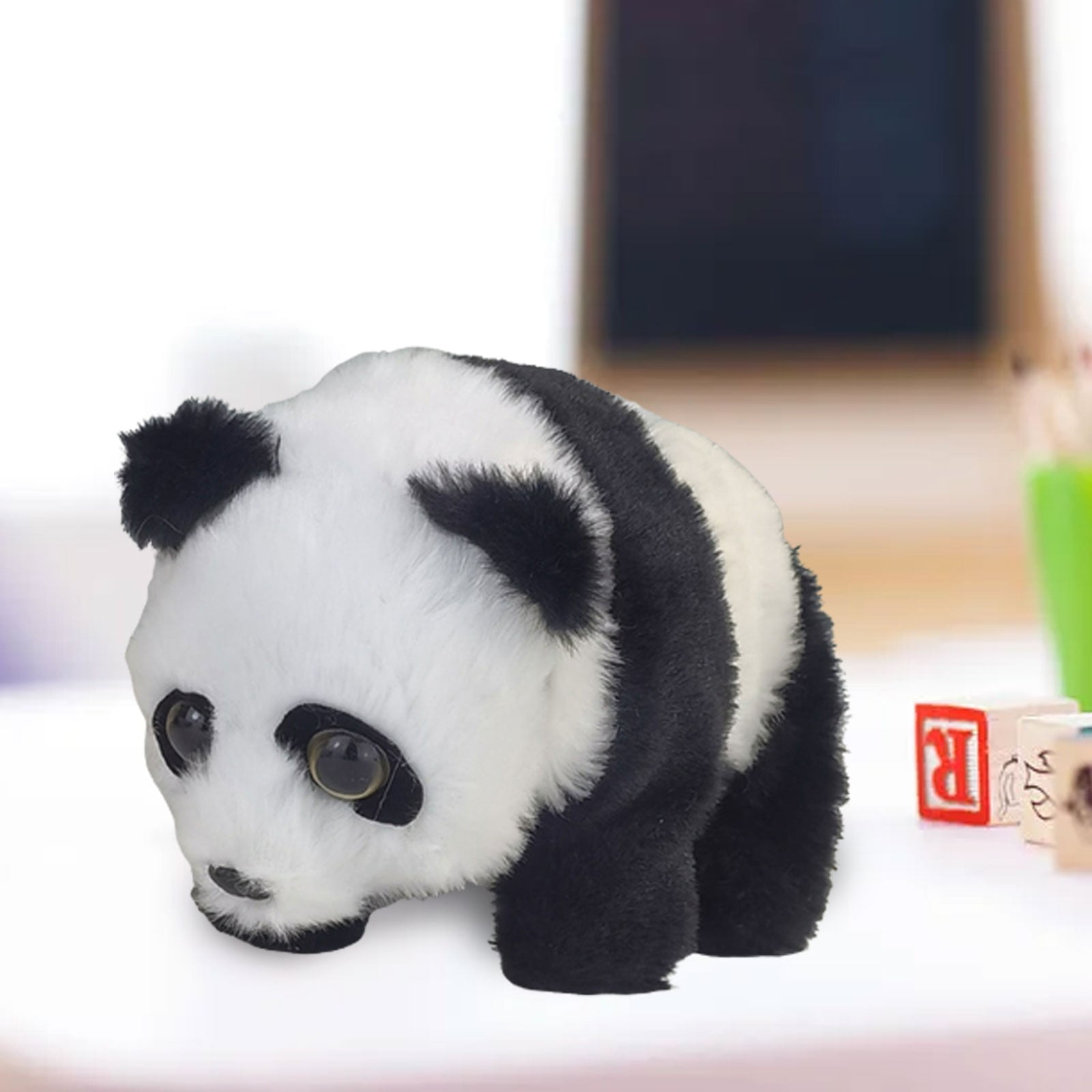 Talking Panda Electric Walking Singing Stuffed Animal Interactive Funny ...