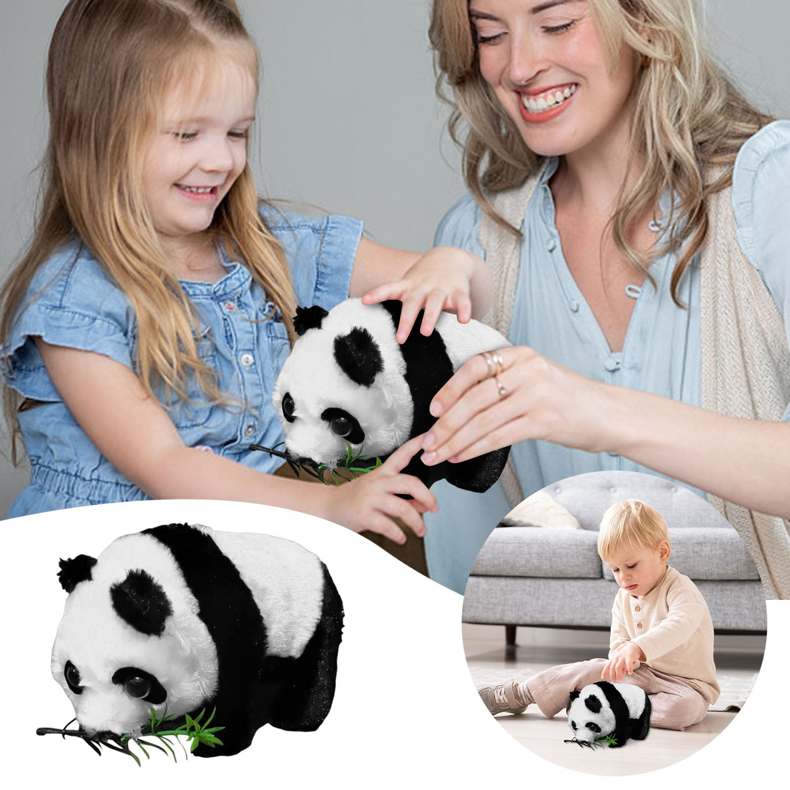 Talking Panda Electric Walking Singing Stuffed Animal Interactive Funny ...