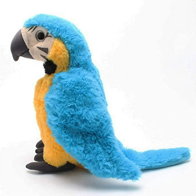 Talking Parrot Toys - What You Say Will Repeat - Recording & Playback ...