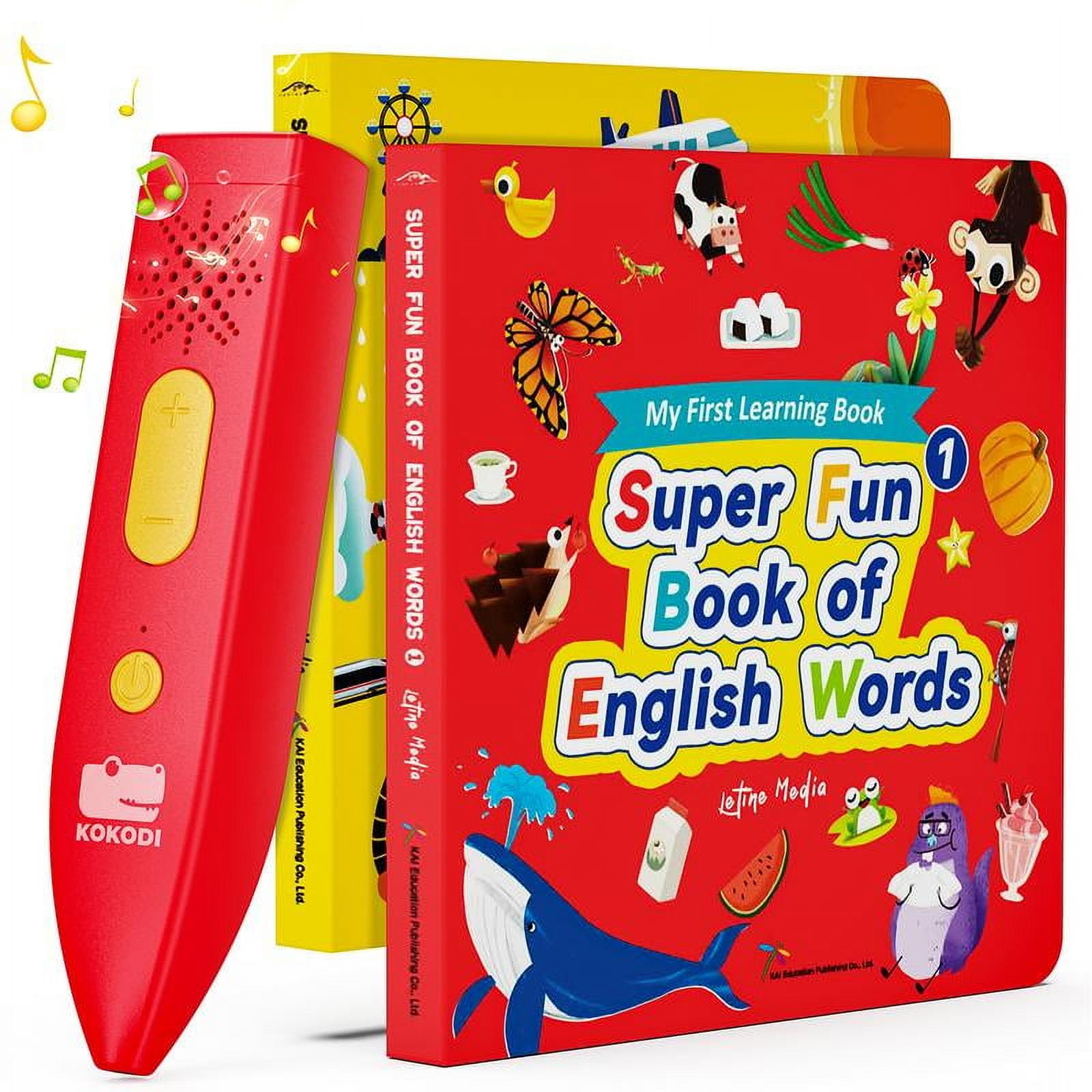 Talking Pen Toy, Interactive Book Set, Learning Talking Pen with ...