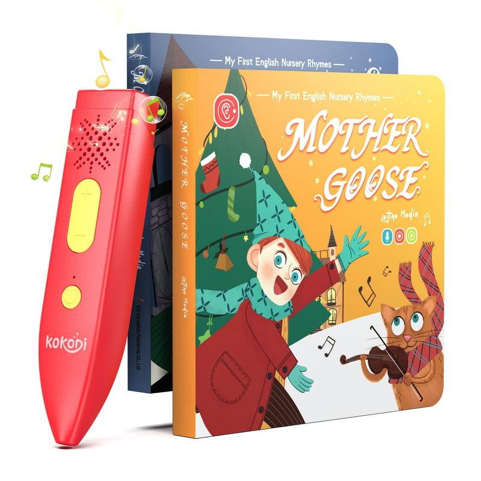 Talking Pen Toy, Interactive Book Set, Learning Talking Pen with ...