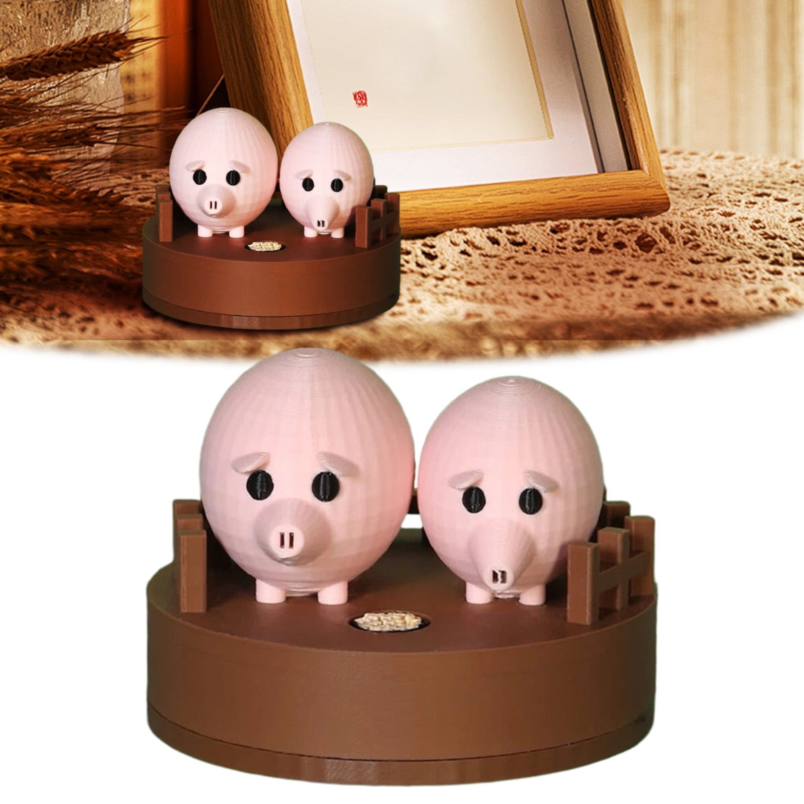 Talking Pig Meme Figurine – Viral 3D-Printed Collectible with Hilarious ...