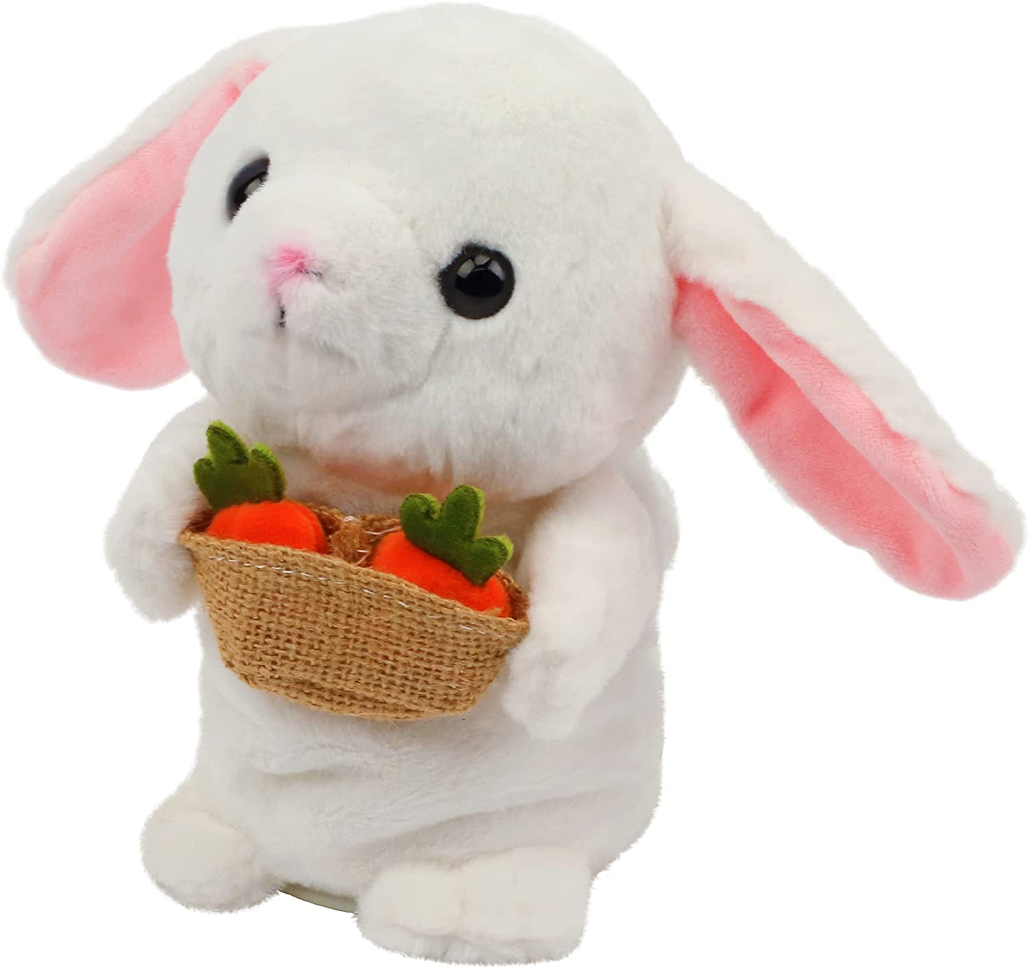 Talking Repeats What You Say Rabbit Toy, Plush Stuffed Animal ...
