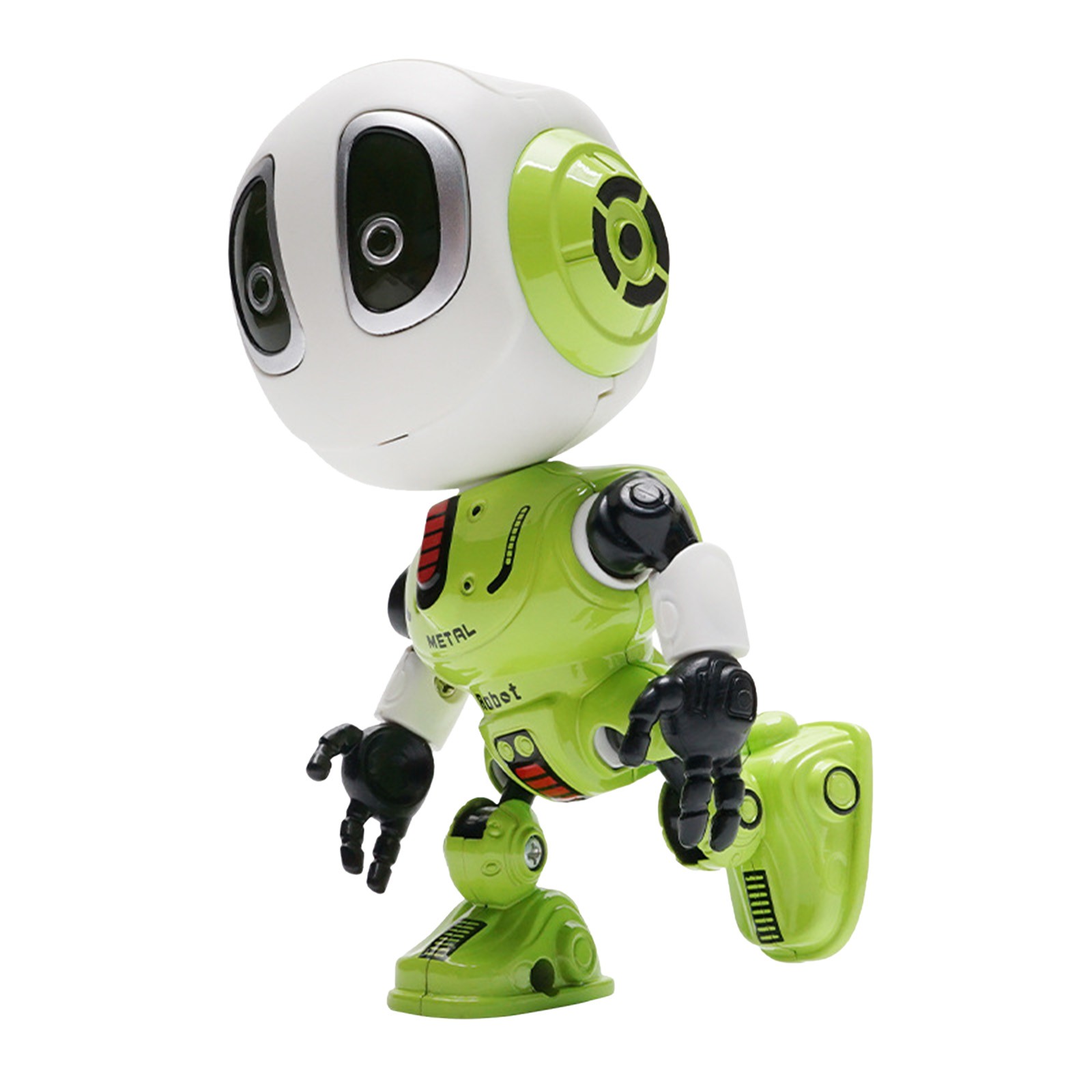 Talking Robot Toys For Kids Rechargeable Interactive Toy Your Voice ...