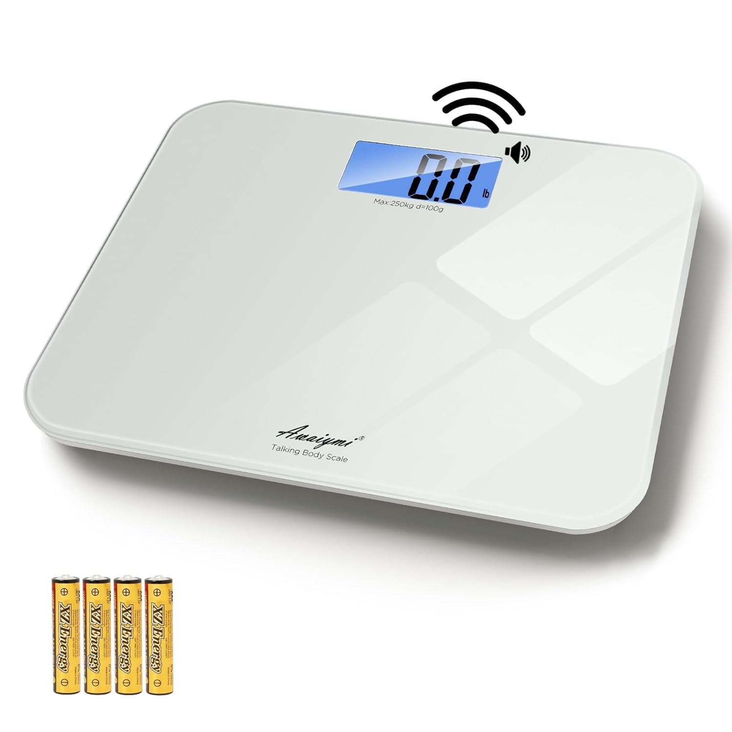 Talking Scales for Body Weight, Highly Accurate Digital Bathroom Scale ...