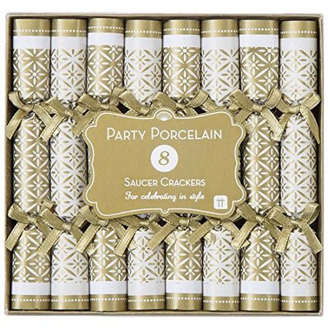 Talking Tables 8 Pack Saucer Crackers - Walmart.com