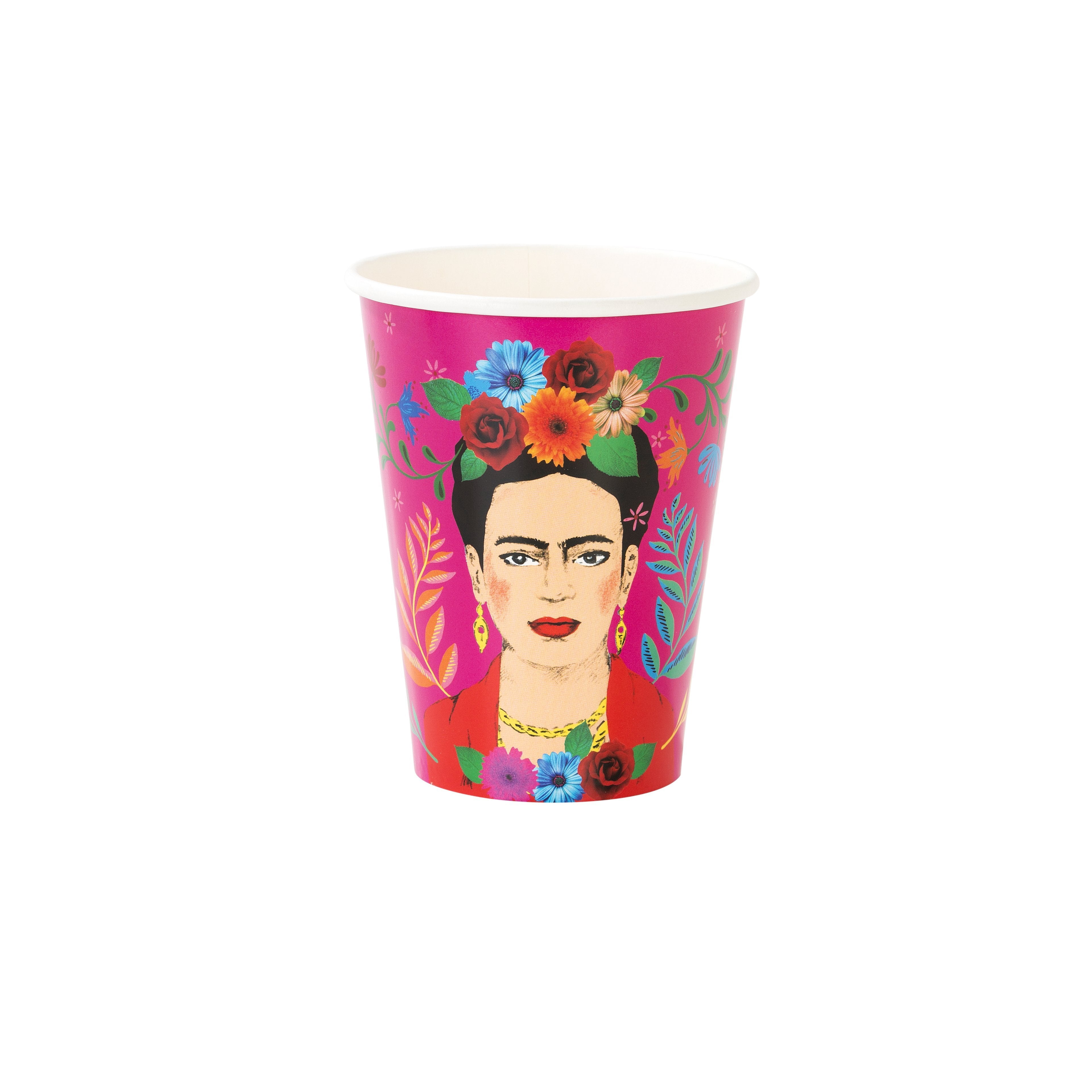 Talking Tables Boho Mix Frida Large Paper Cup 120Z, 12 Pack - Walmart.com