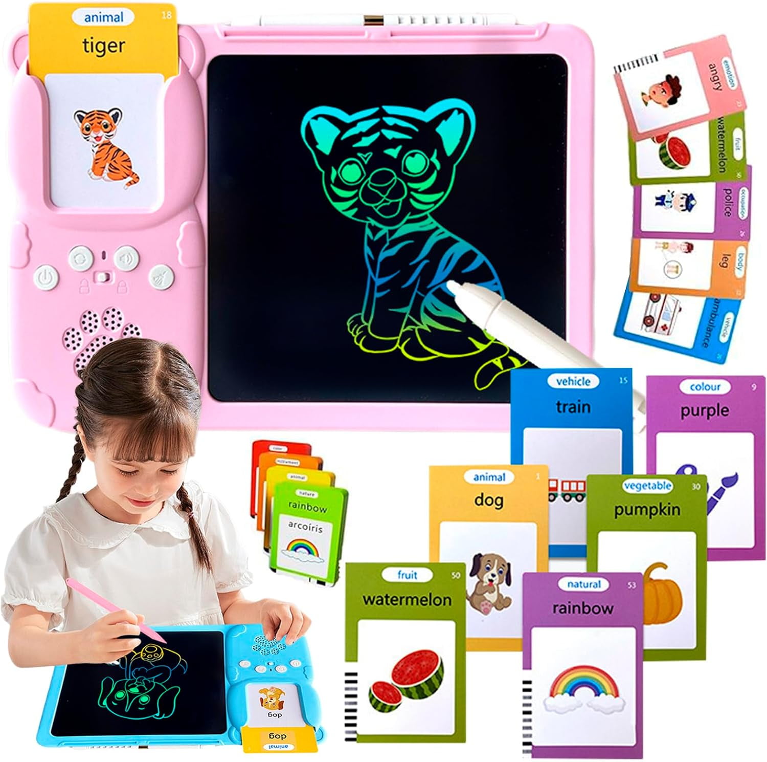 Talking Tablet 2025 New, Talking-Tablet, 2-in-1 Voice Pad & Drawing ...