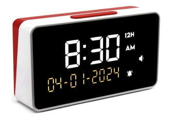 Talking Time and Date Alarm Clock - Walmart.com