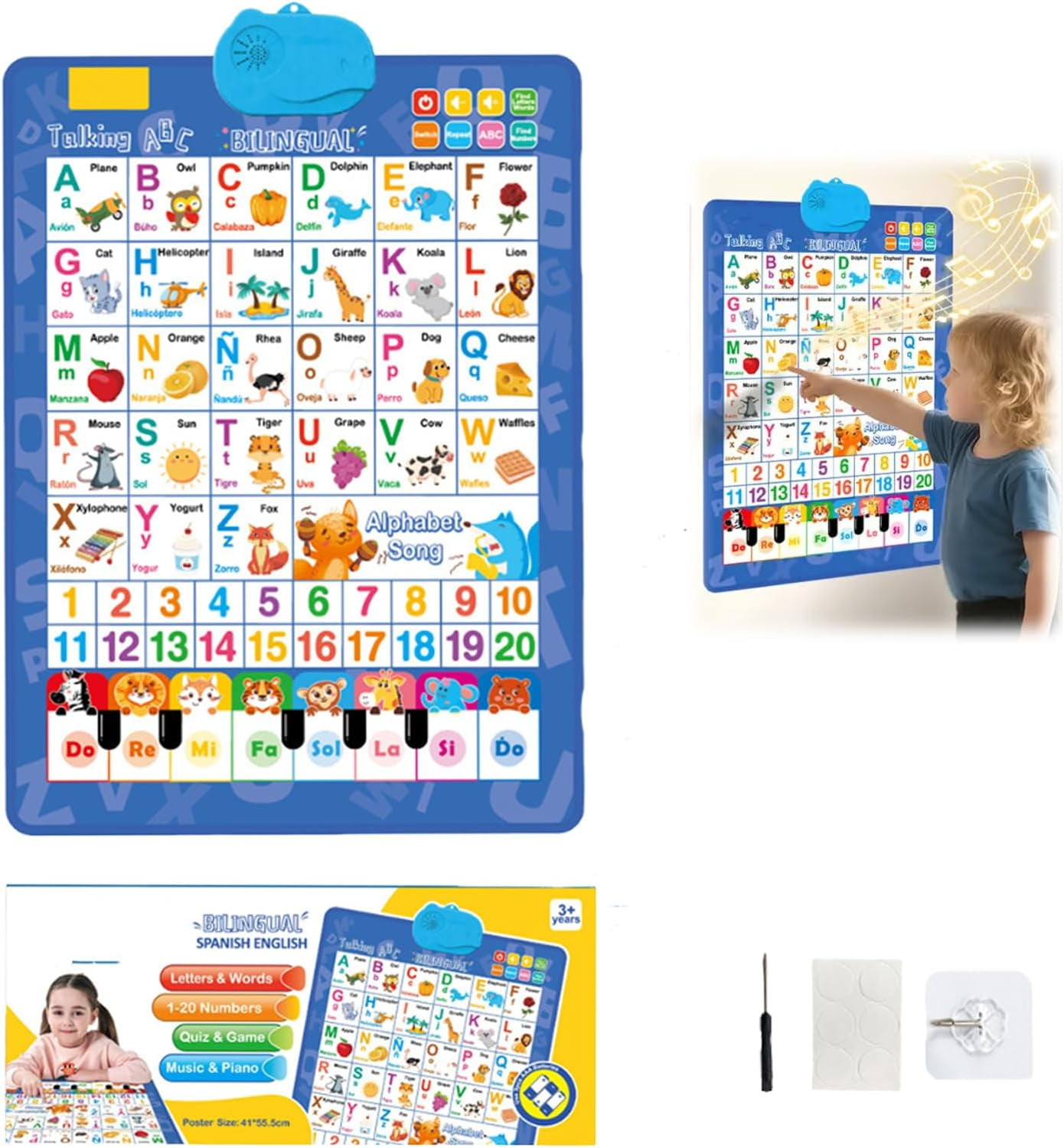 Talking Wall Chart for Students, 2025 New Talking Wall Chart for ...