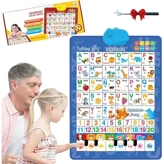 Talking Wall Chart for Kids, talking posters for toddlers, learning ...