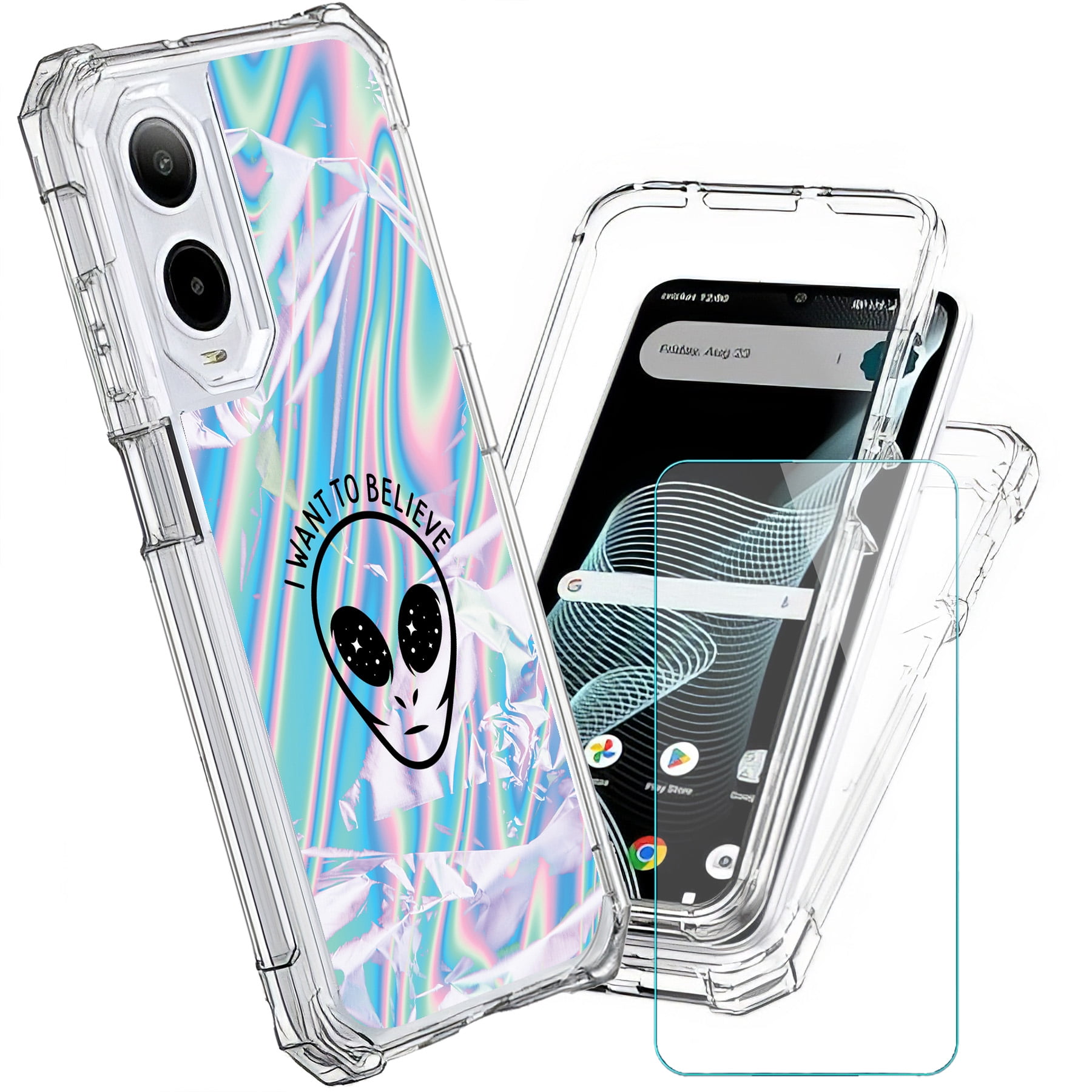 TalkingCase Full Body Phone Case Compatible for Cricket Debut S3/AT&T ...