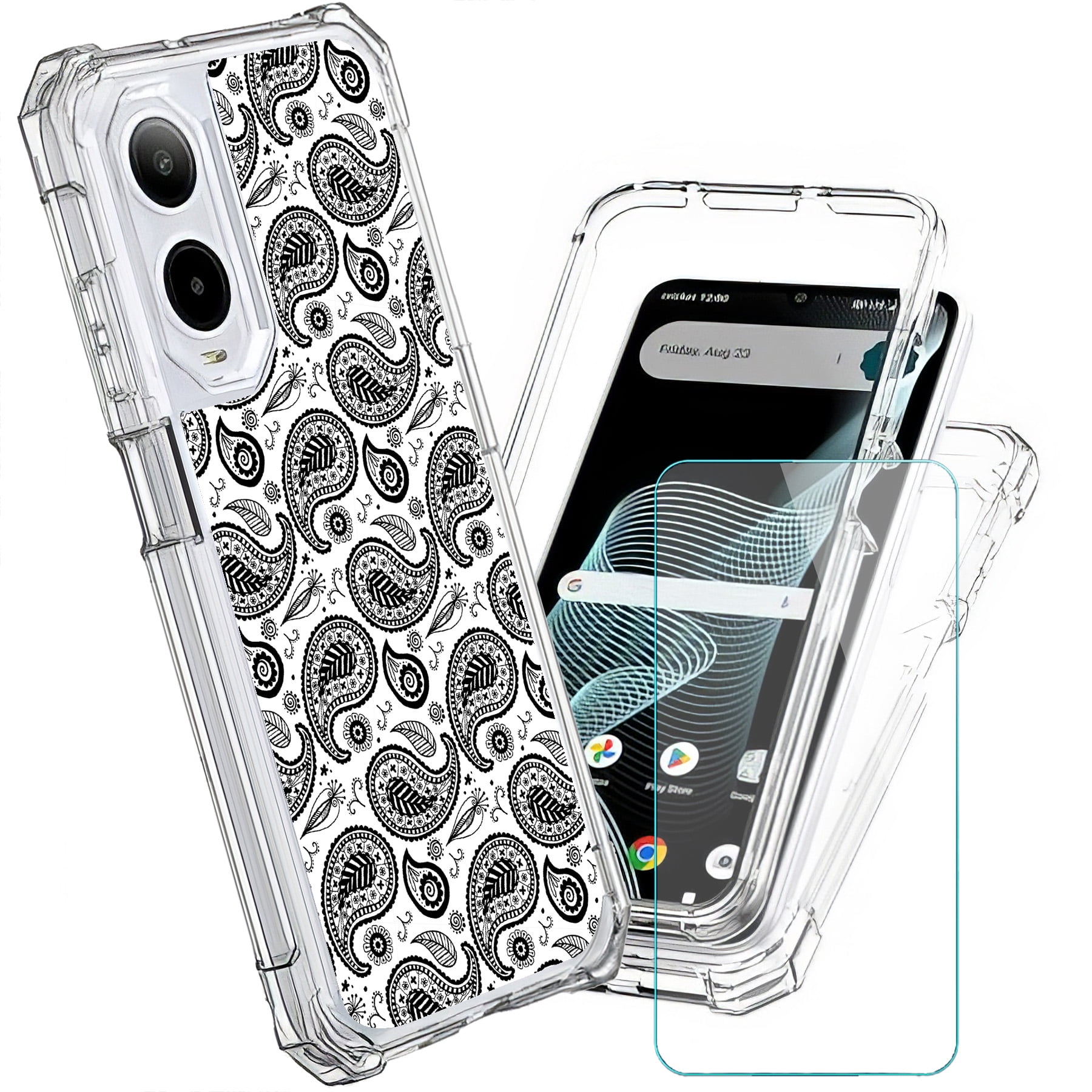 TalkingCase Full Body Phone Case Compatible for Cricket Debut S3/AT&T ...