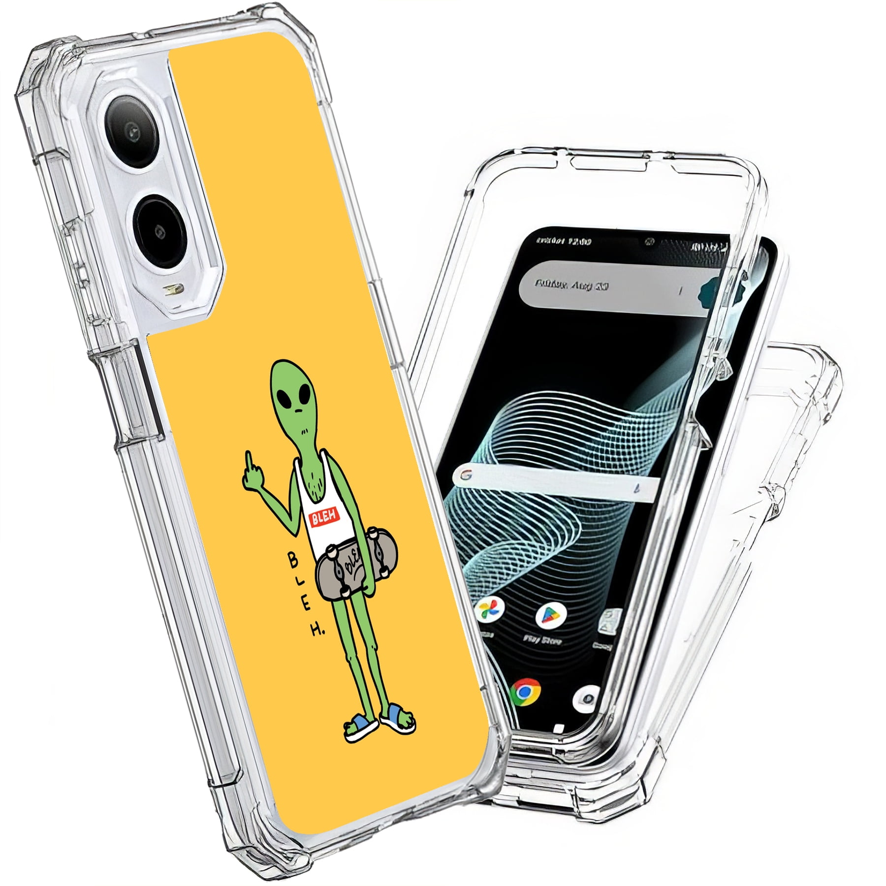 TalkingCase Full Body Phone Case Compatible for Cricket Debut S3/AT&T ...