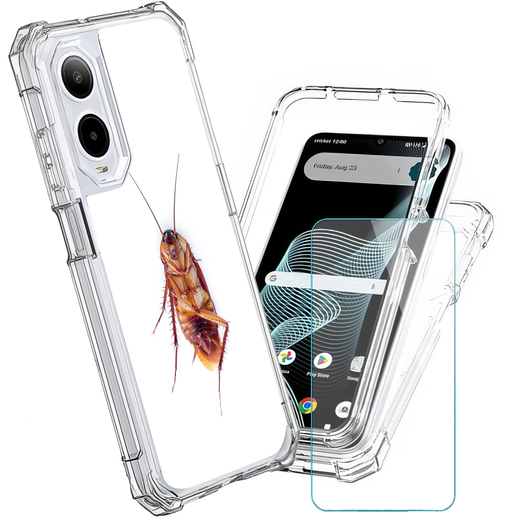 TalkingCase Full Body Phone Case Compatible for Cricket Debut S3/AT&T ...