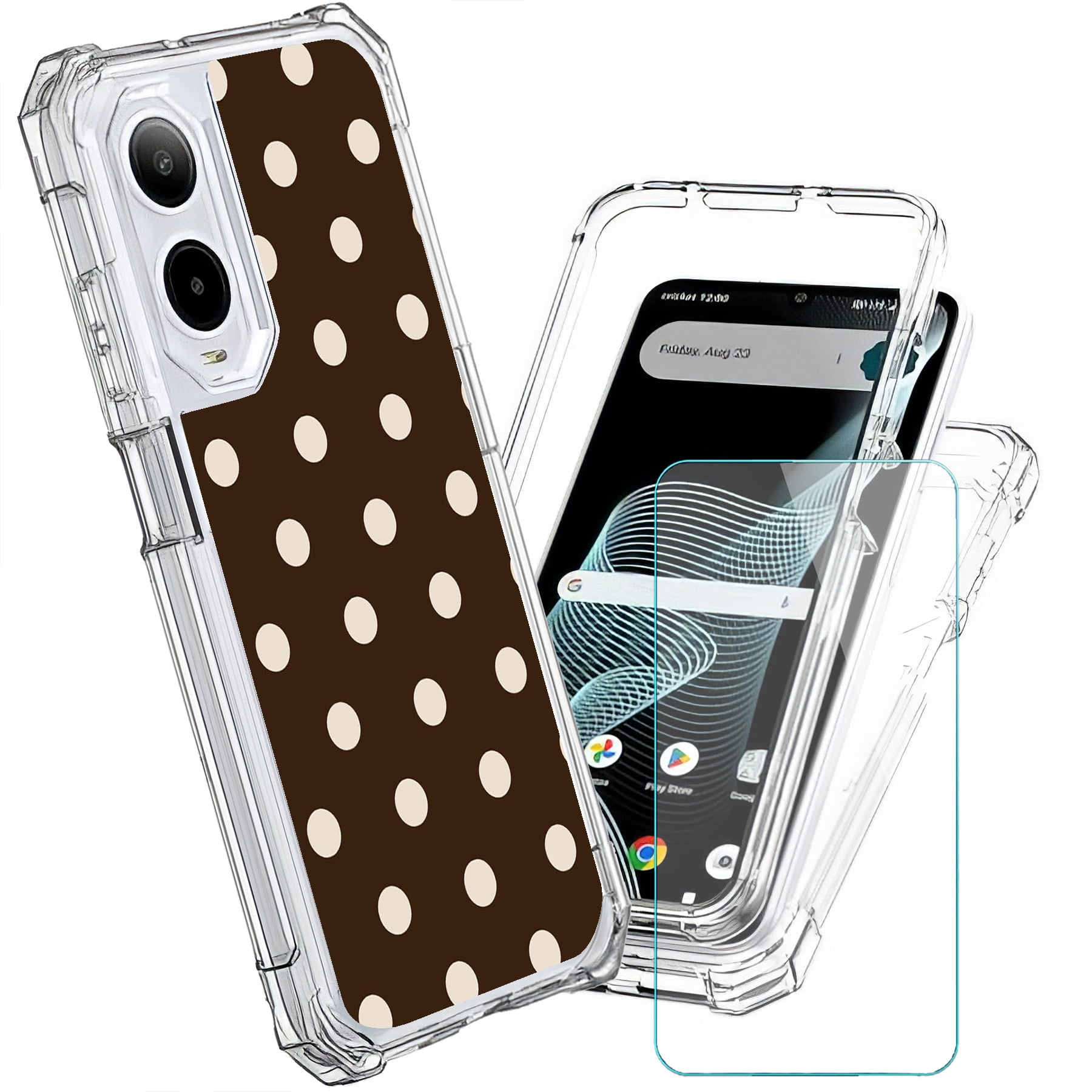TalkingCase Full Body Phone Case Compatible for Cricket Debut S3/AT&T ...
