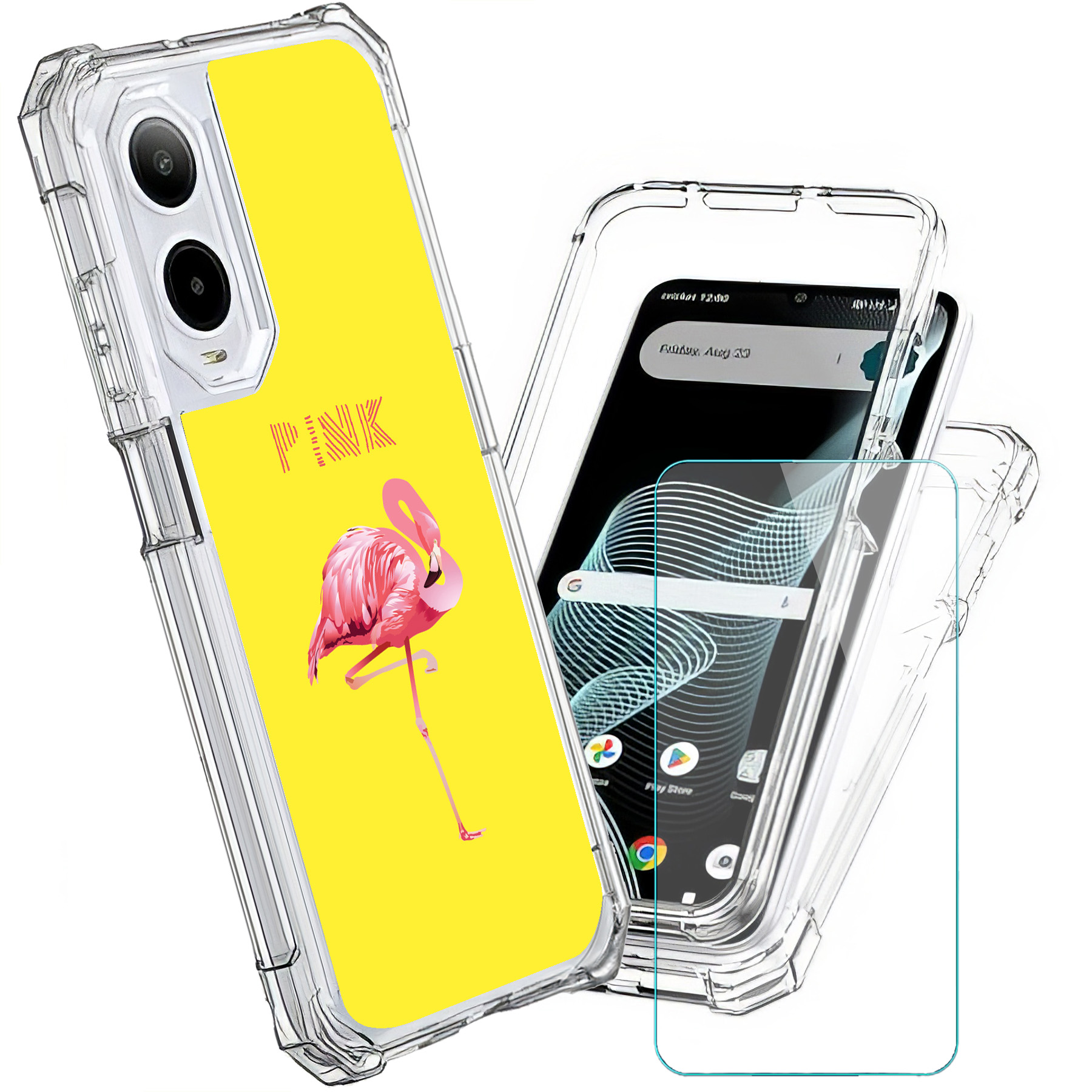 TalkingCase Full Body Phone Case Compatible for Cricket Debut S3/AT&T ...