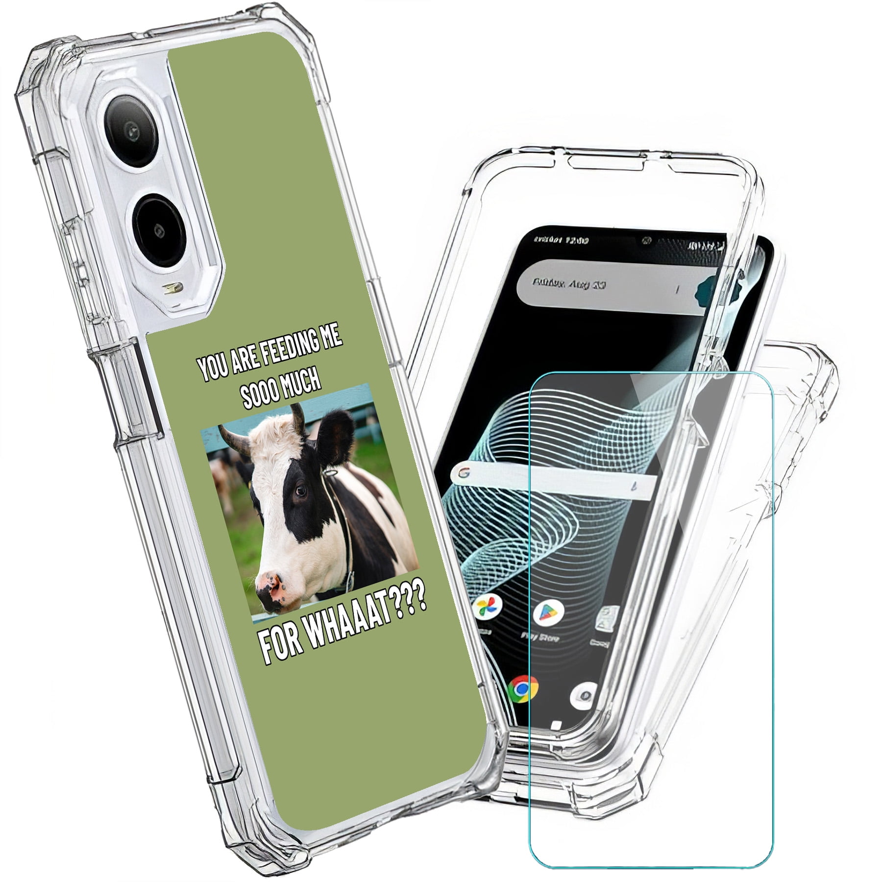 TalkingCase Full Body Phone Case Compatible for Cricket Debut S3/AT&T ...