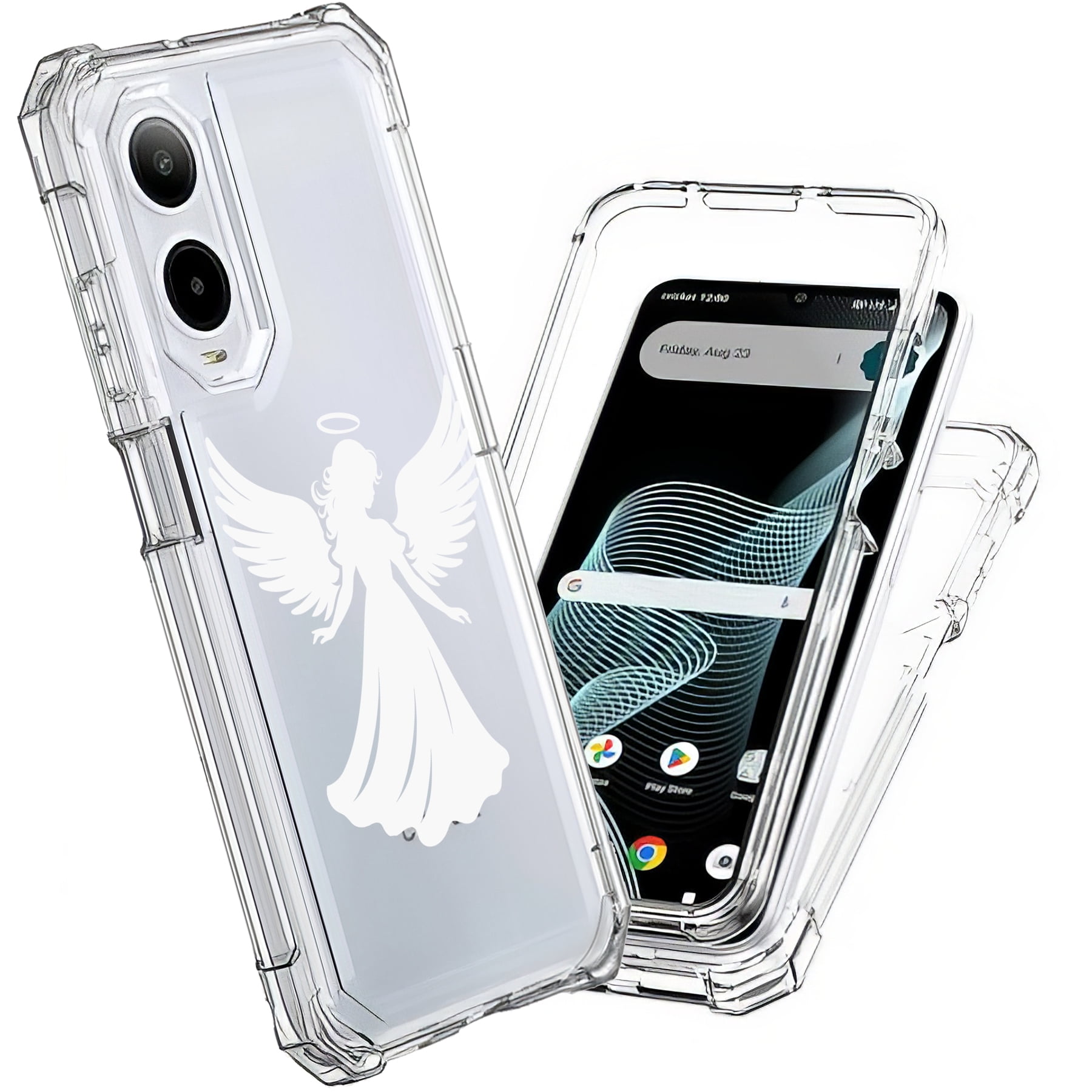 TalkingCase Full Body Phone Case Compatible for Cricket Debut S3/AT&T ...