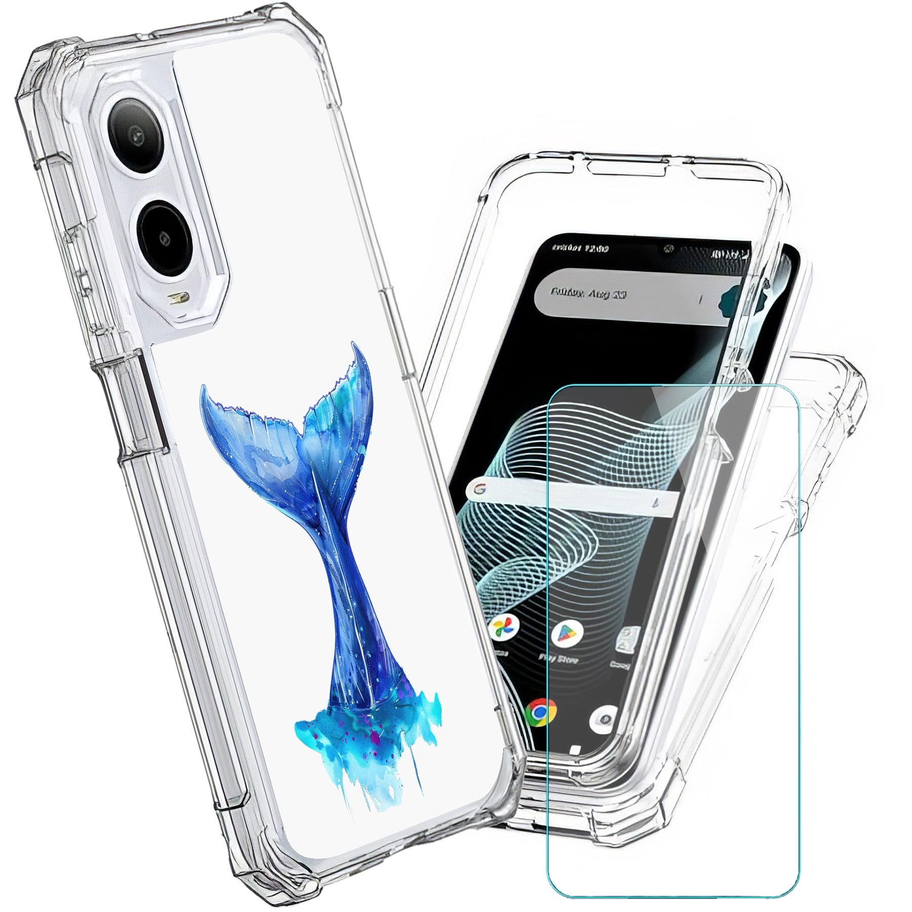 TalkingCase Full Body Phone Case Compatible for Cricket Debut S3/AT&T ...