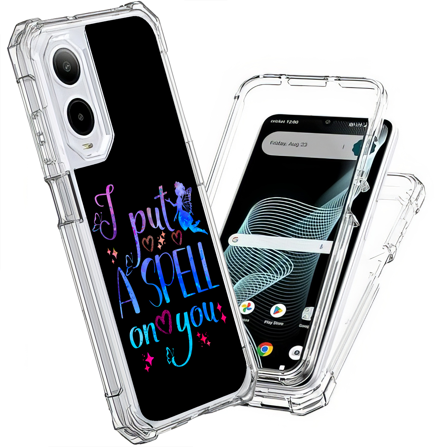 TalkingCase Full Body Phone Case Compatible for Cricket Debut S3/AT&T ...