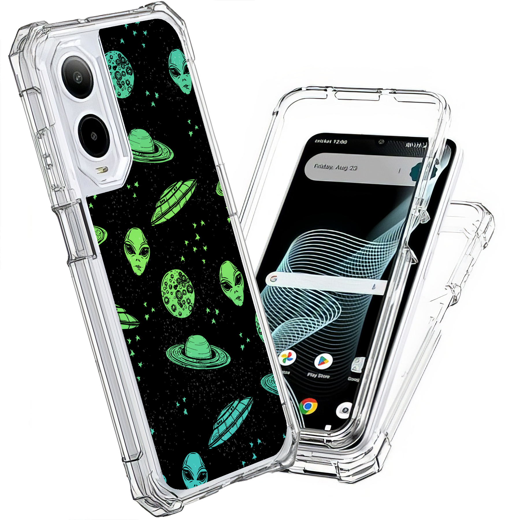 TalkingCase Full Body Phone Case Compatible for Cricket Debut S3/AT&T ...
