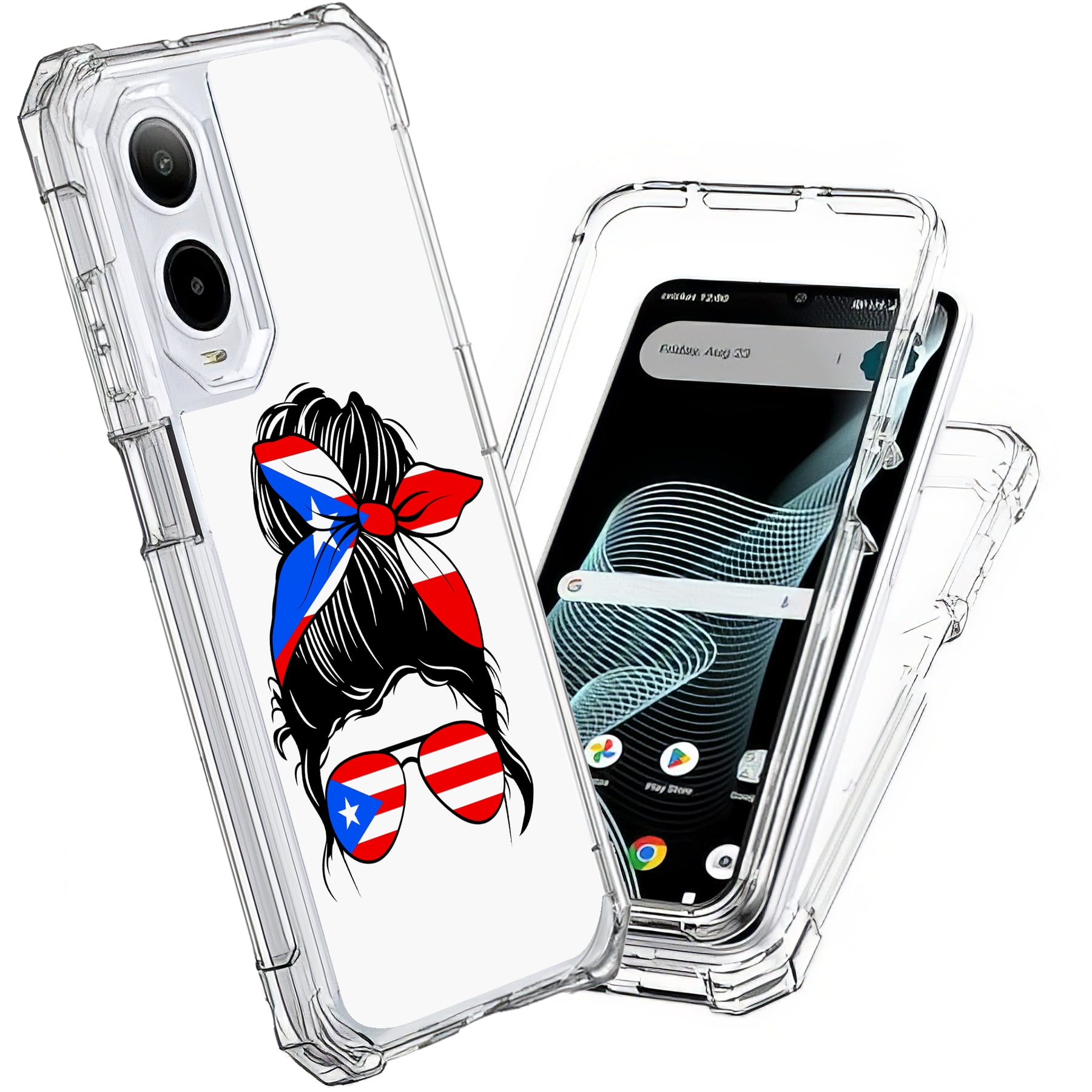 TalkingCase Full Body Phone Case Compatible for Cricket Debut S3/AT&T ...