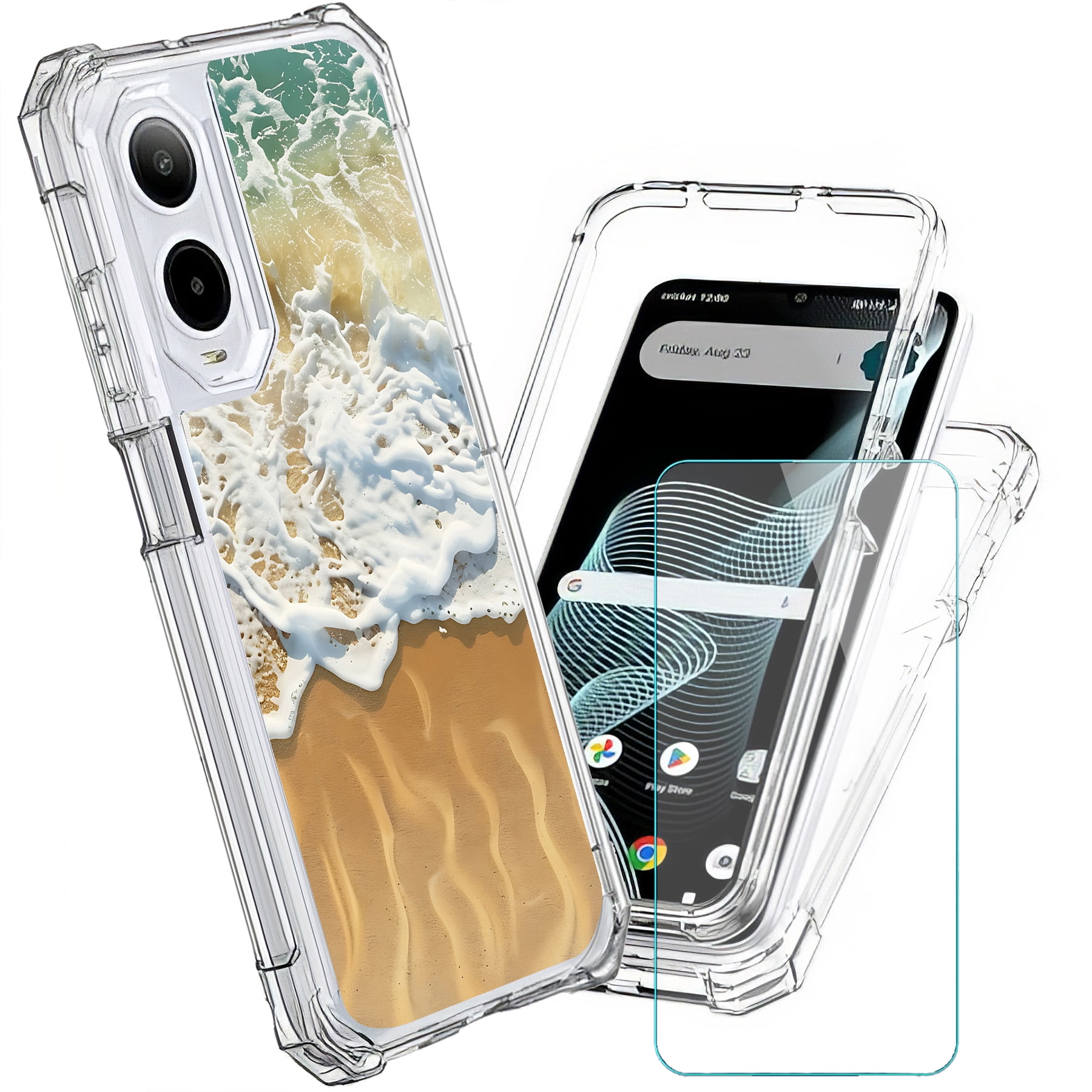 TalkingCase Full Body Phone Case Compatible for Cricket Debut S3/AT&T ...